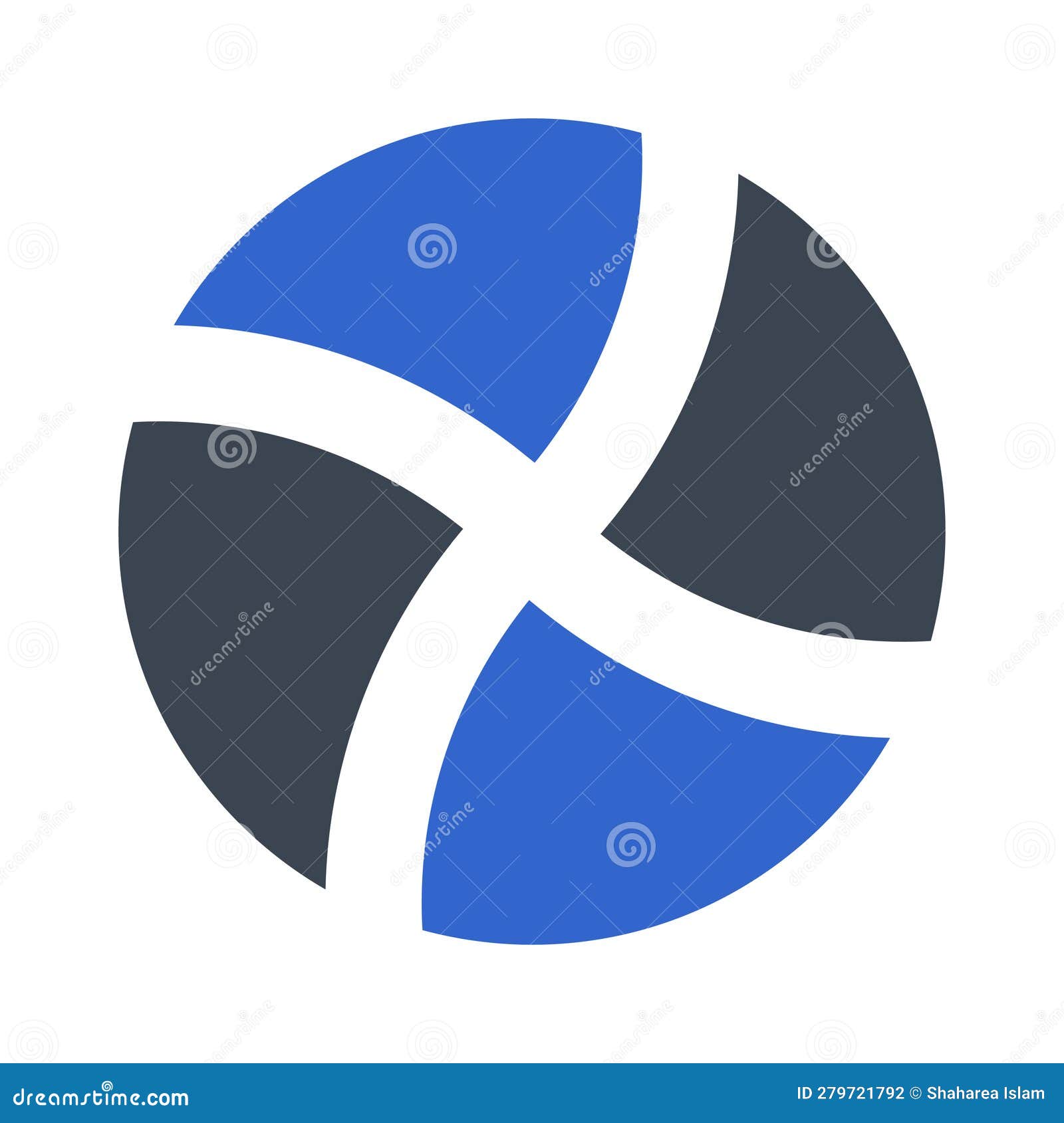 Circles Colors Intersection Icon Stock Vector - Illustration of drawing ...