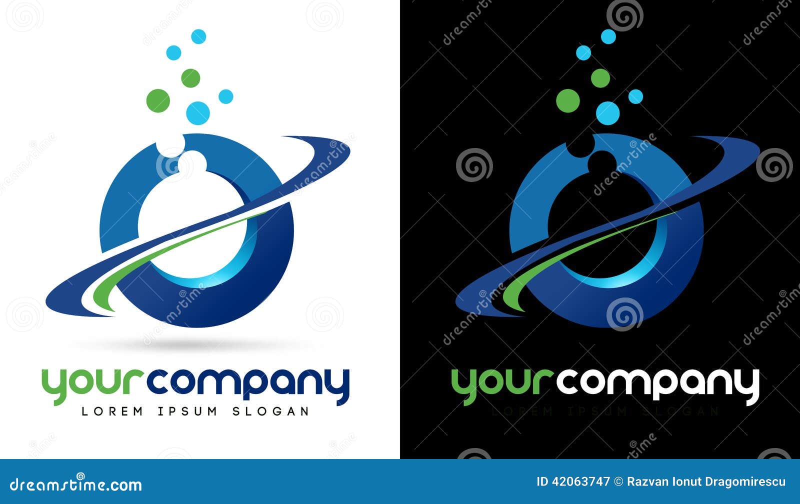 Circles Logo stock illustration. Illustration of moving - 42063747