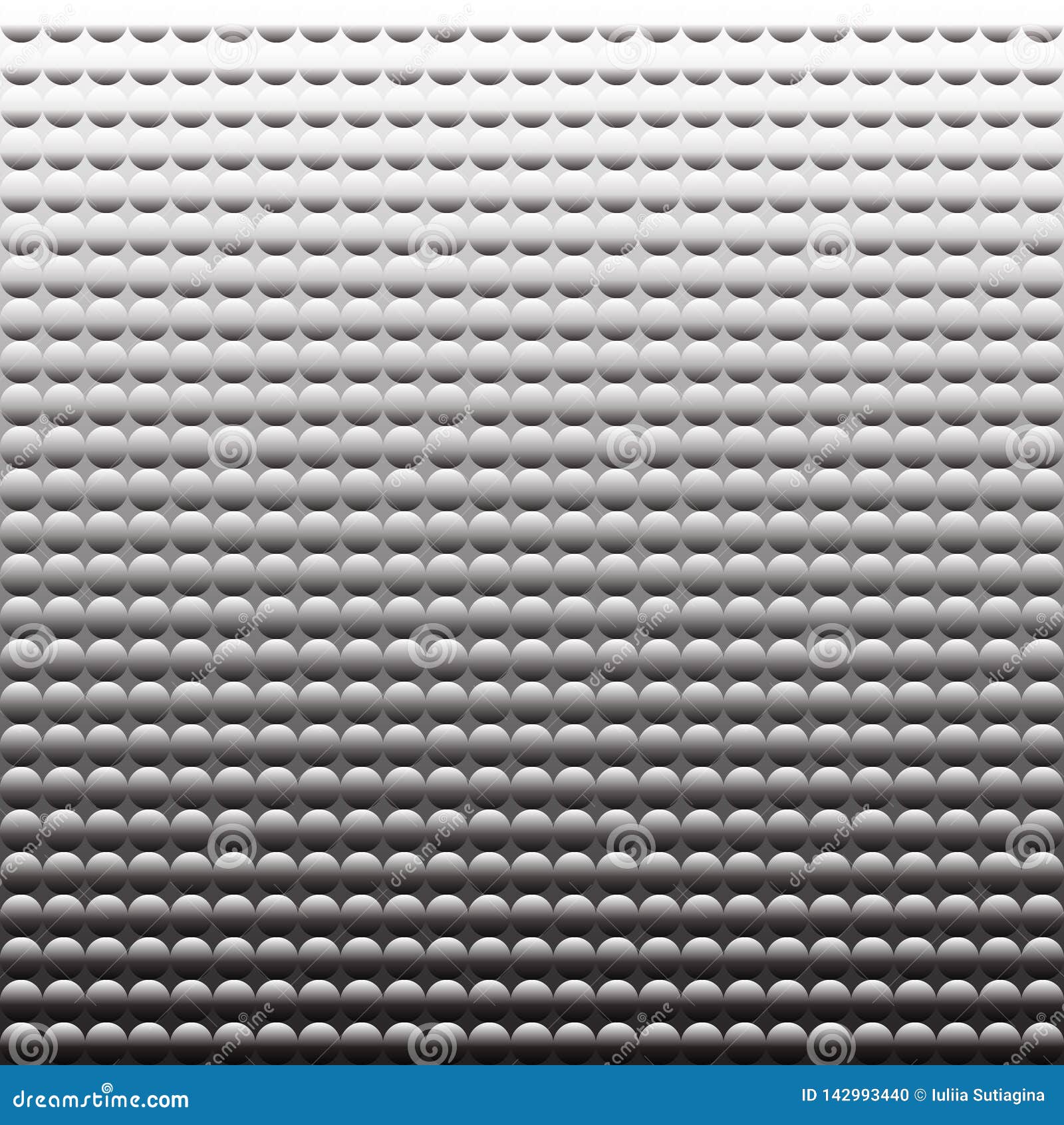 Circles Pattern Black Gradient Colors. Vector Seamless Background Stock ...