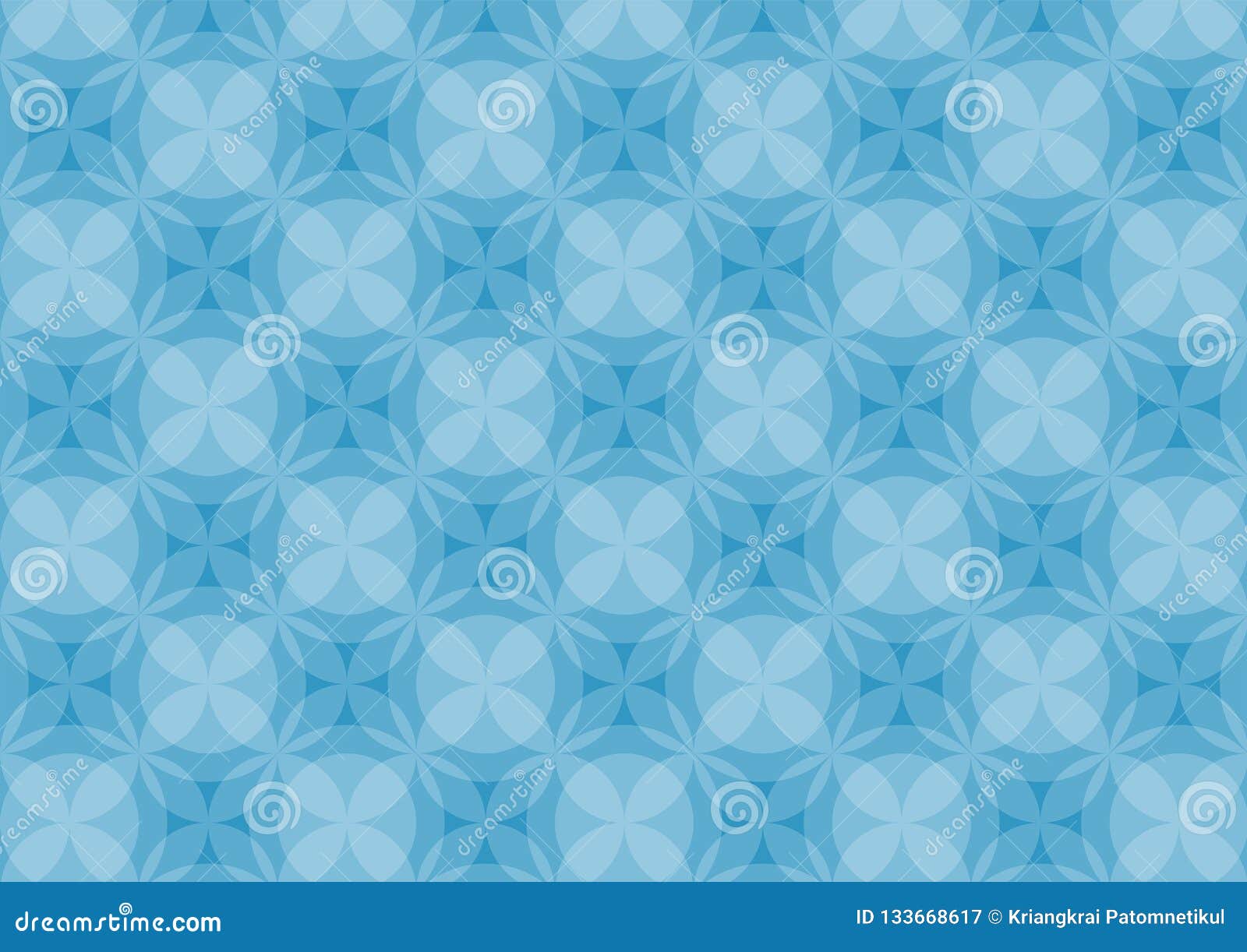 Circles Pattern Blue Background Stock Vector - Illustration of ...