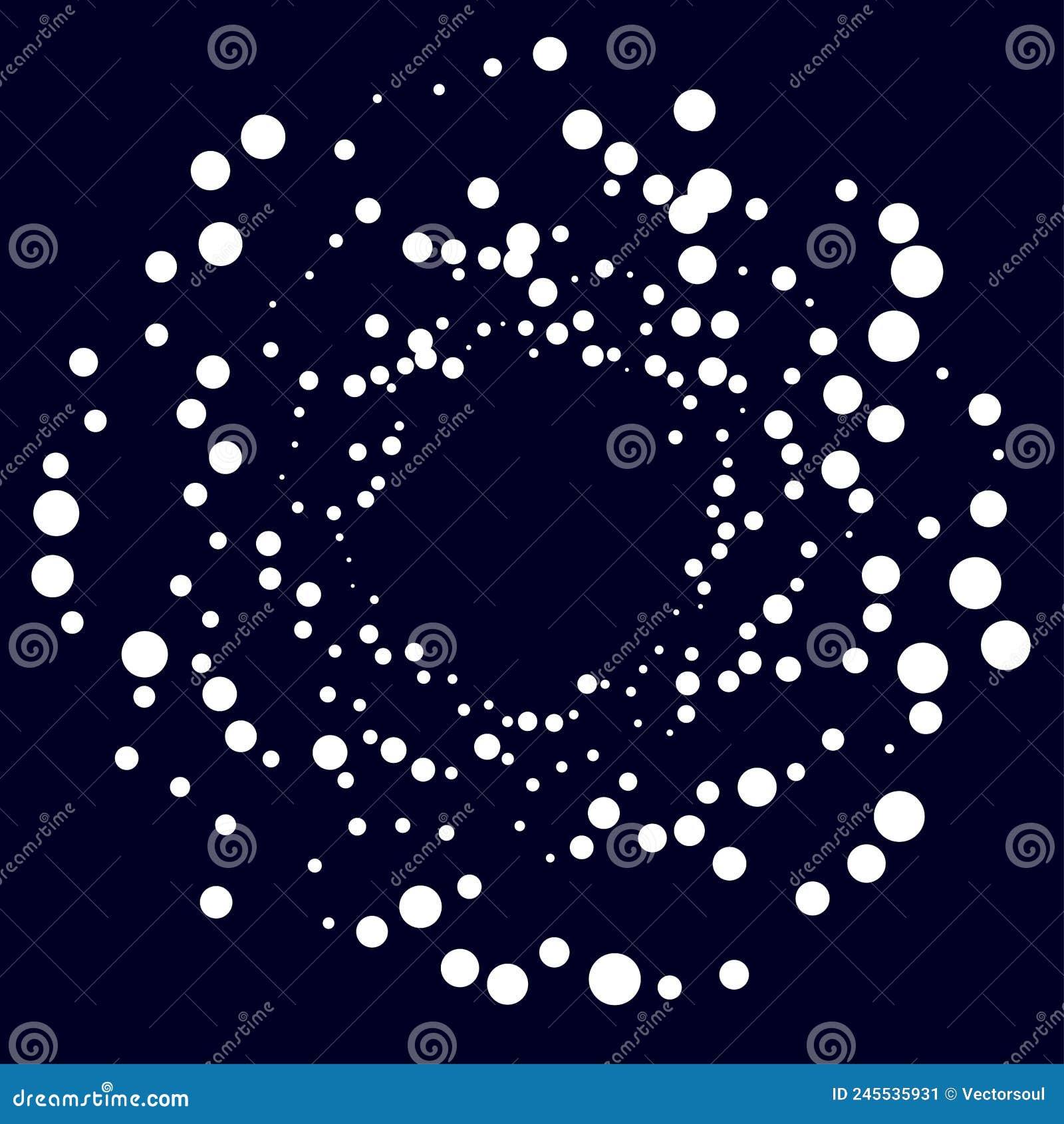 Circles Random, Scattered Shapes Element Stock Vector - Illustration of ...