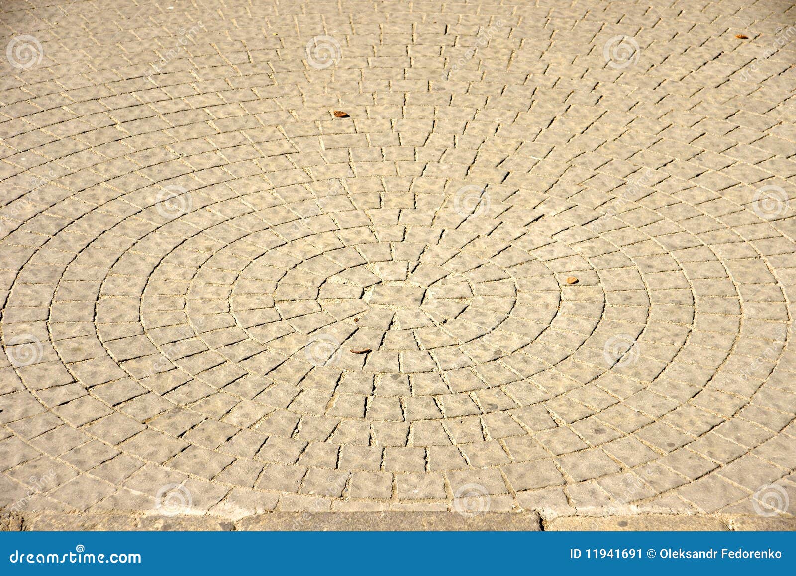 Circles on a roadway stock image. Image of border, surface - 11941691