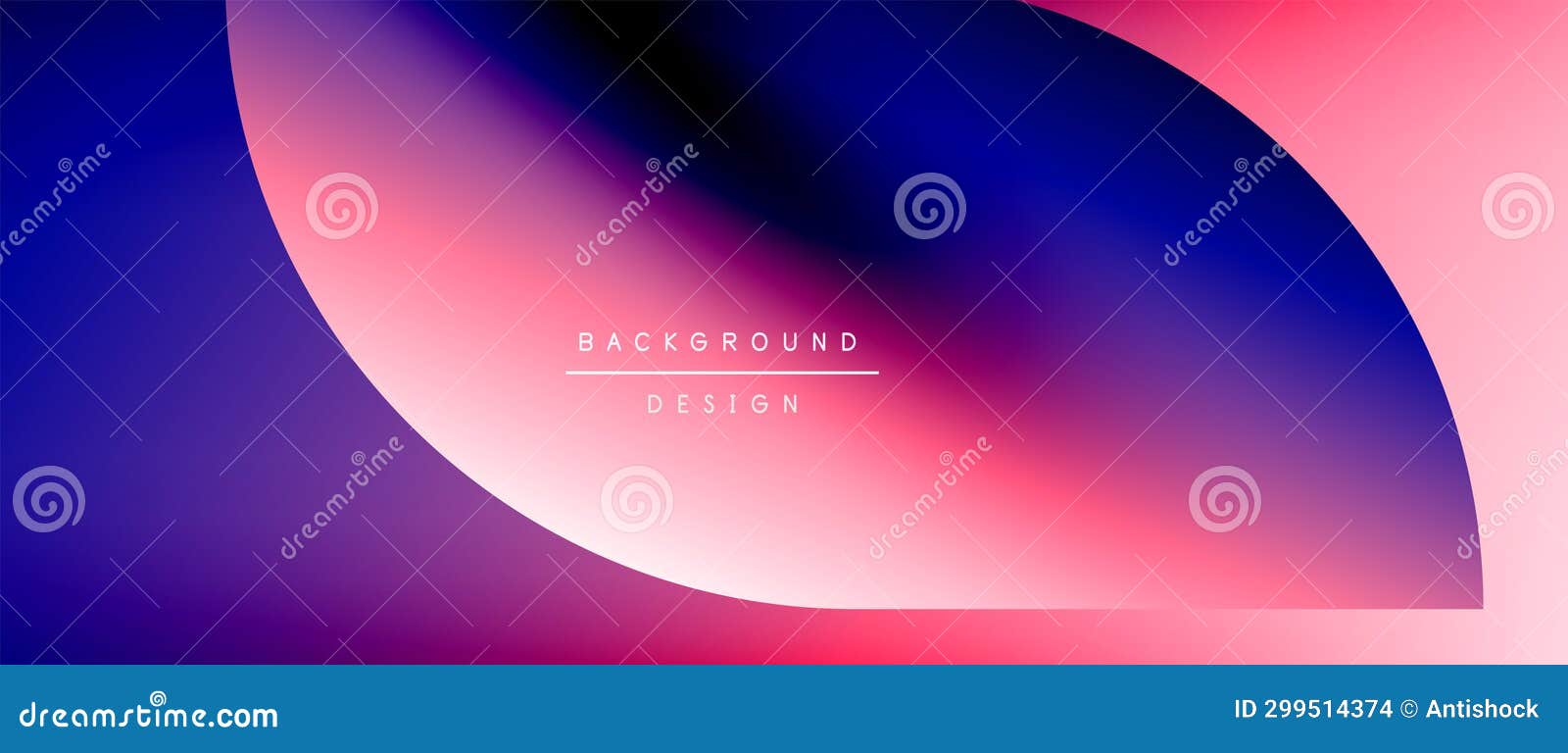 Circles and Round Shapes with Gradients. Minimal Abstract Background ...
