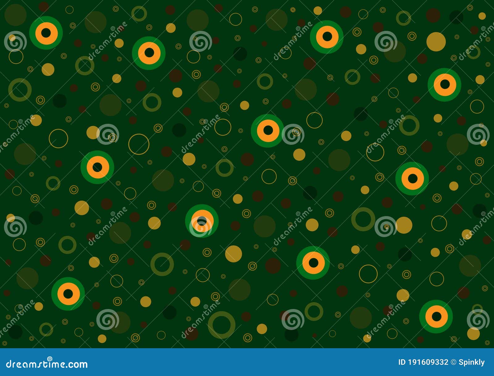 Circles Shape Background for Use with Wallpaper Stock Illustration ...