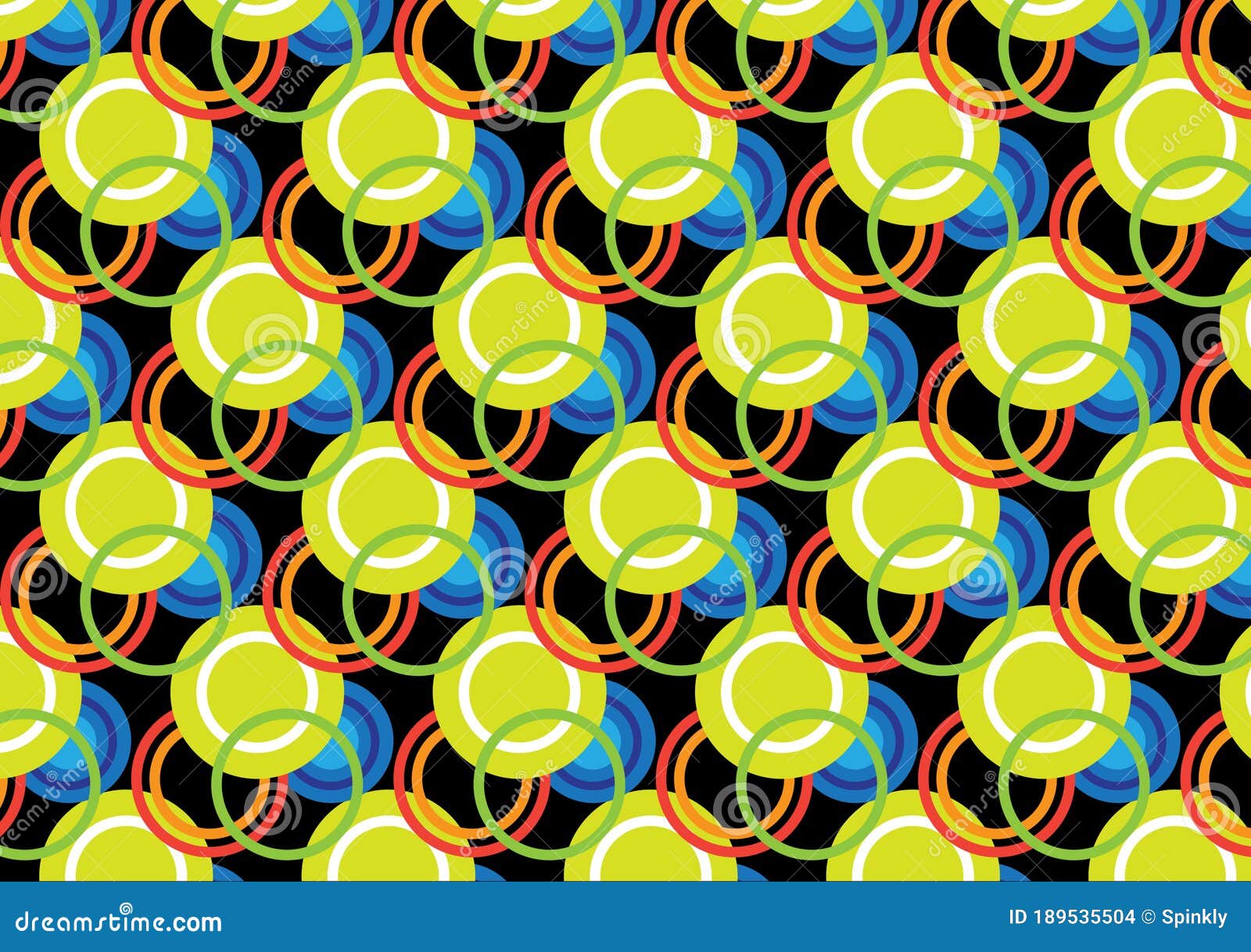 Circles Shape Background for Use with Wallpaper Stock Illustration ...