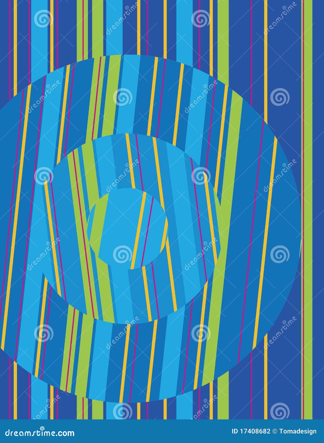 Circles and stripes stock vector. Illustration of abstract - 17408682