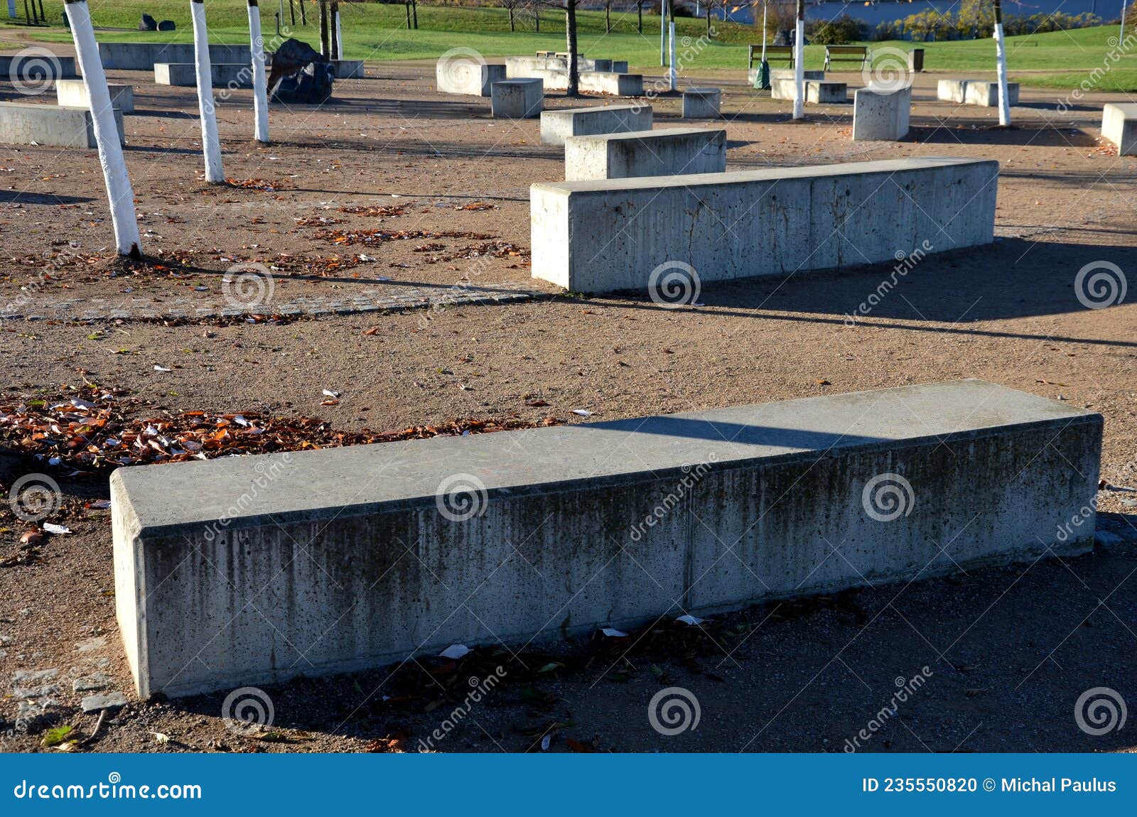 Circles in the Threshing Floor of the Park Square Marked by Cobblestone ...