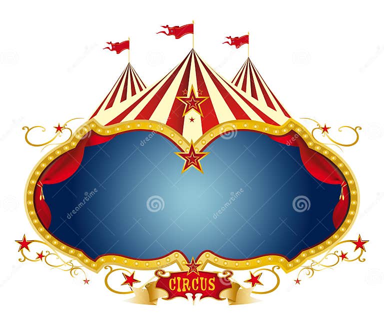 Circo del segno illustrazione vettoriale. Illustrazione di festa - 23626748