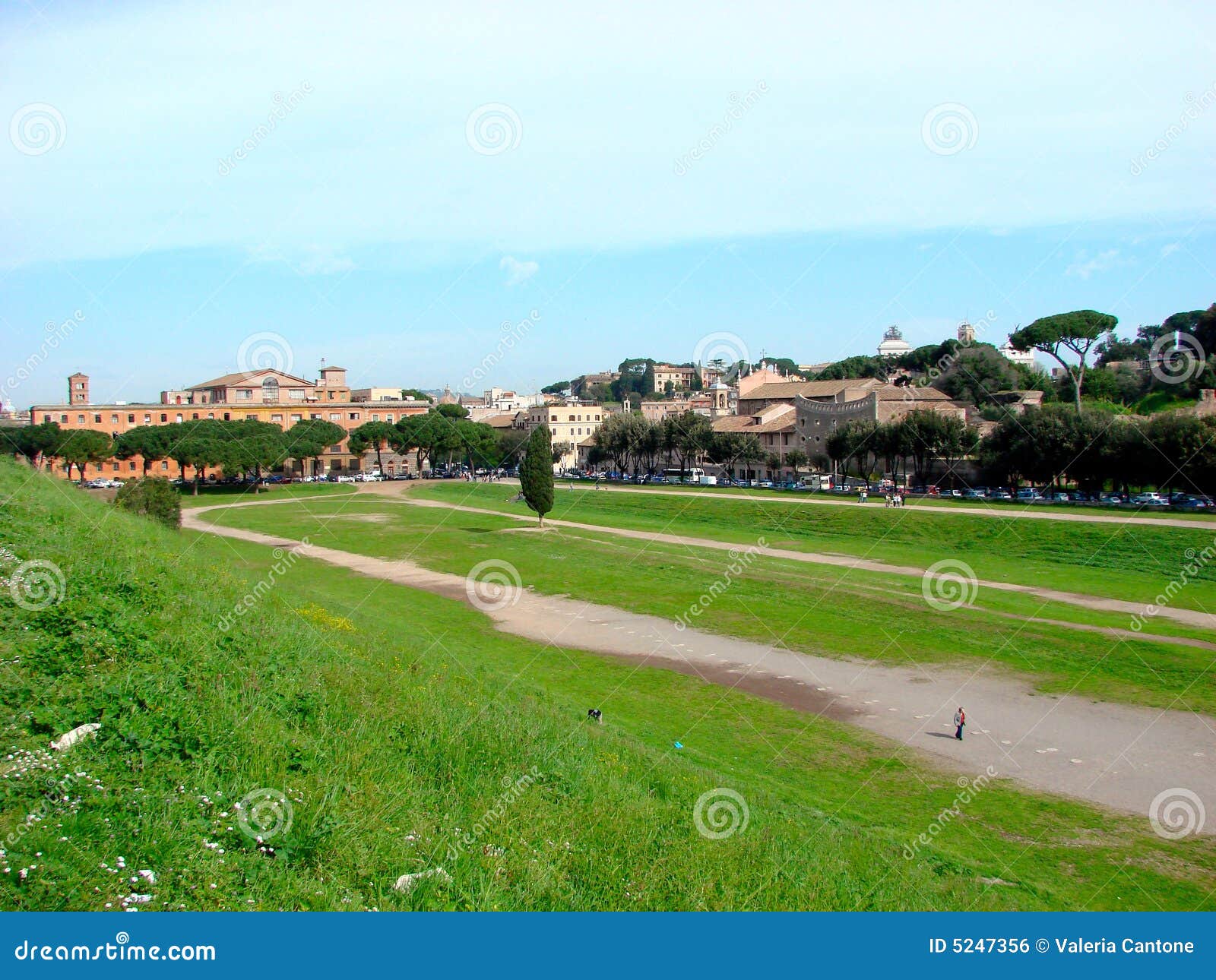 Circo Massimo in Rome stock photo. Image of maximus, grass - 5247356