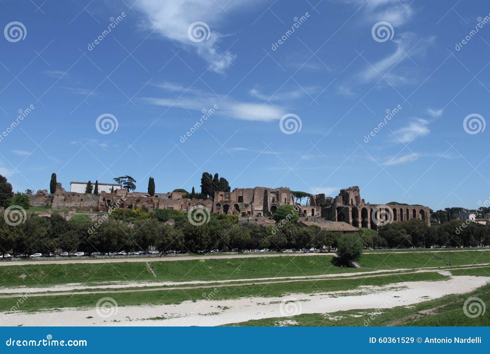 Circo Massimo stock image. Image of circo, city, building - 60361529