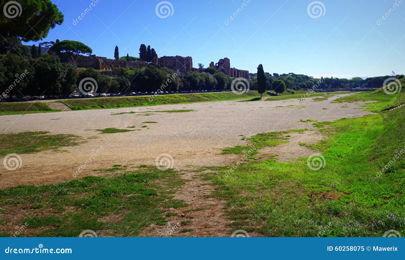 Circo Massimo stock image. Image of monument, massimo - 60258075