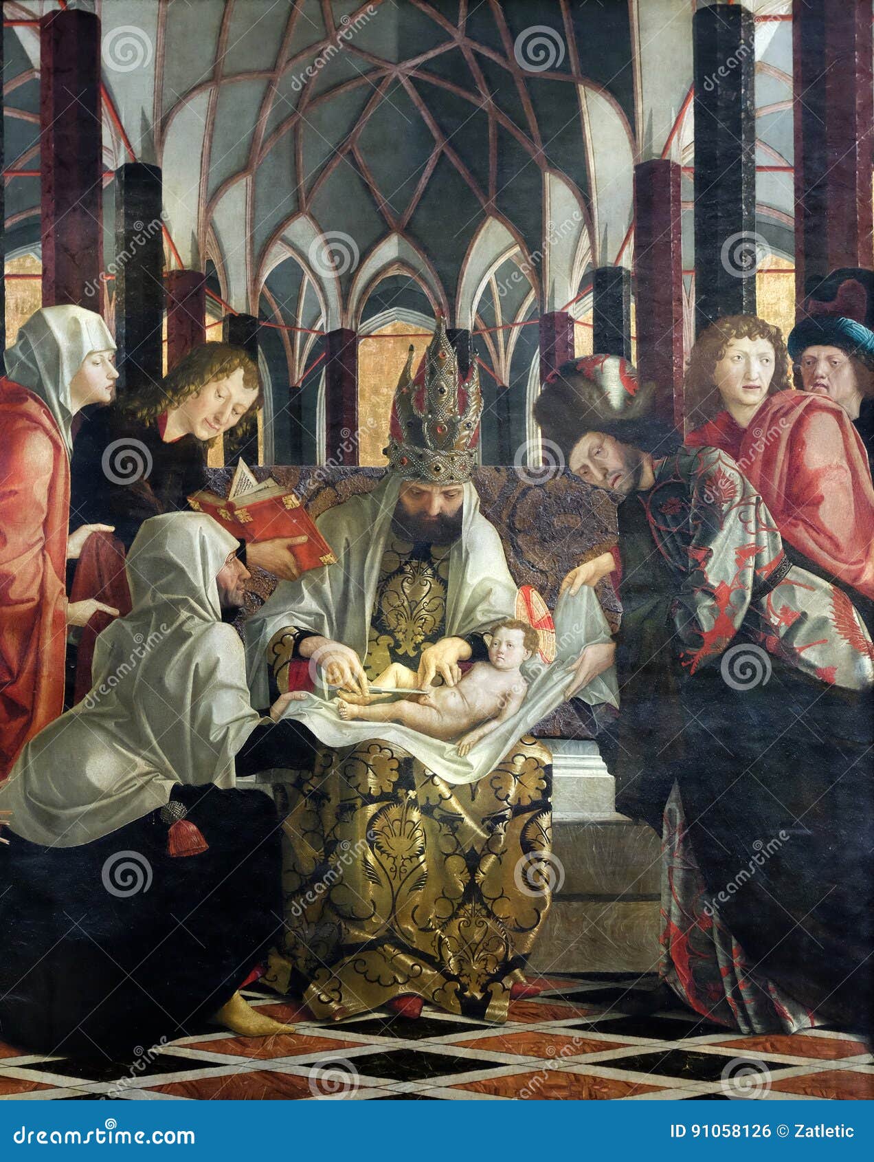 Circoncision de Jésus photo éditorial. Image du décembre - 91058126