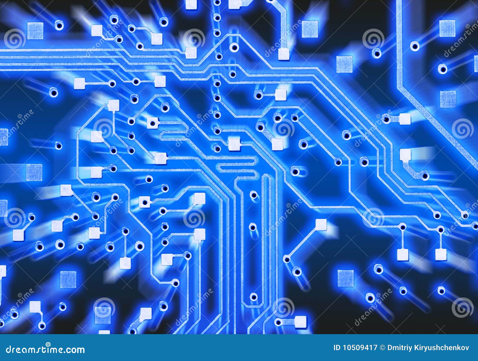Circuit Abstract Background Stock Illustration - Illustration of ...