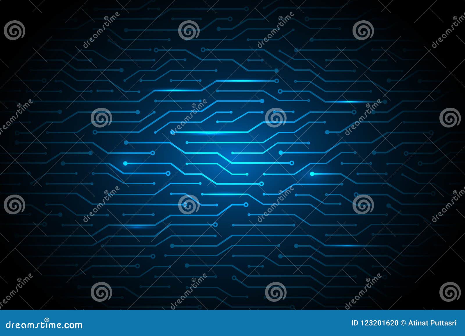 Circuit Abstract Technology Vector Background Design for Business Stock ...