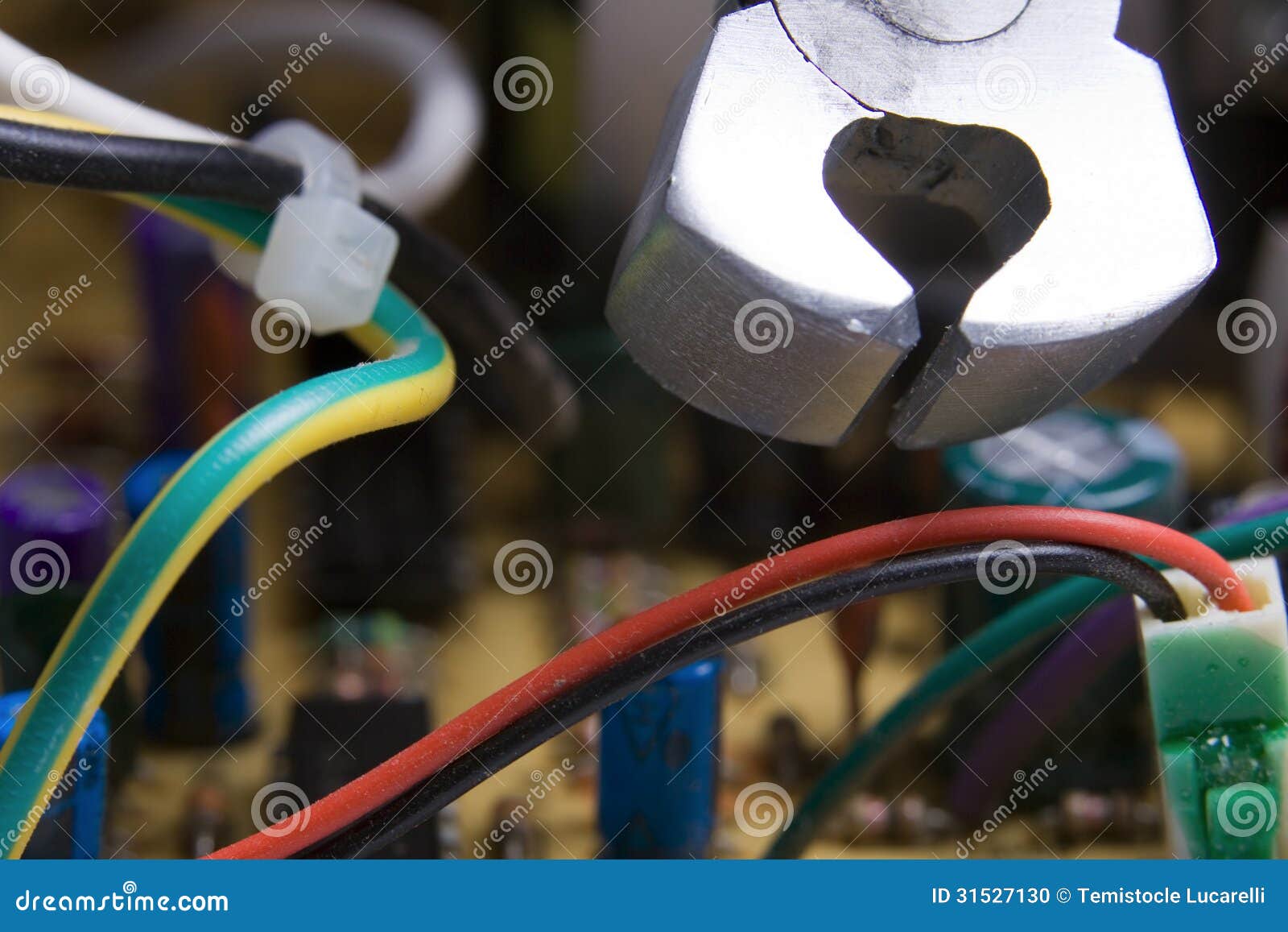 Circuit boad stock photo. Image of connection, microchip - 31527130