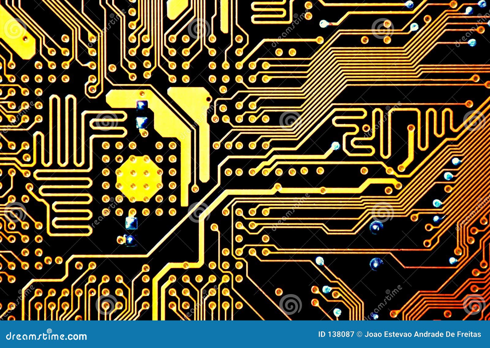Circuit board stock image. Image of circuit, component - 138087