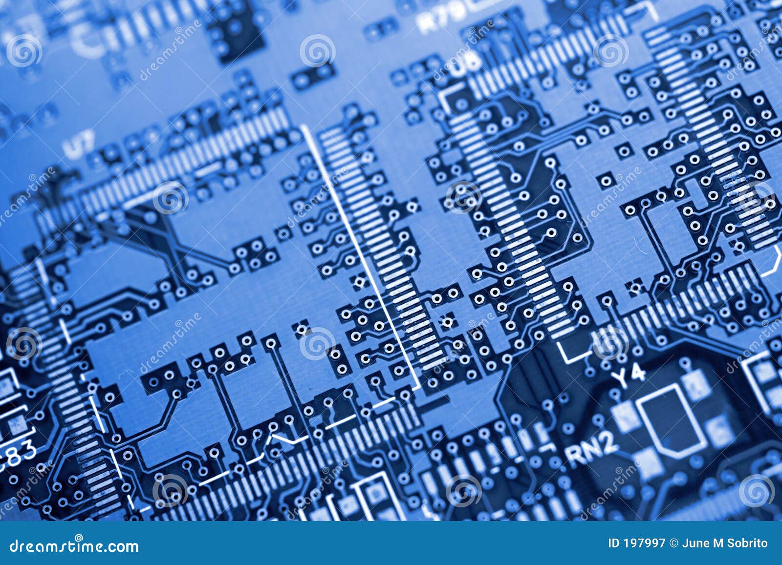 Circuit Board stock image. Image of processor, conductor - 197997