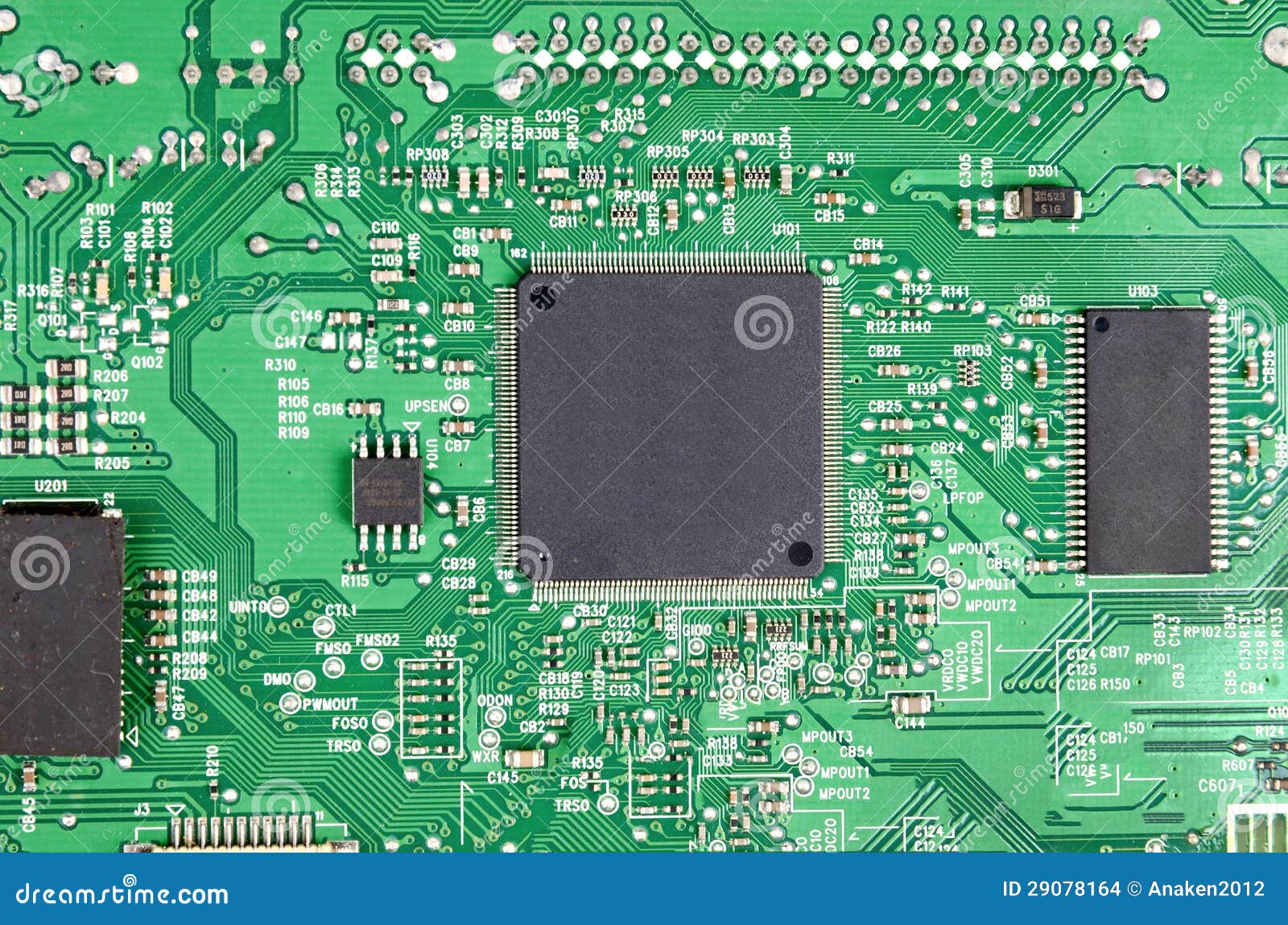 Circuit board stock photo. Image of hardware, connectivity - 29078164