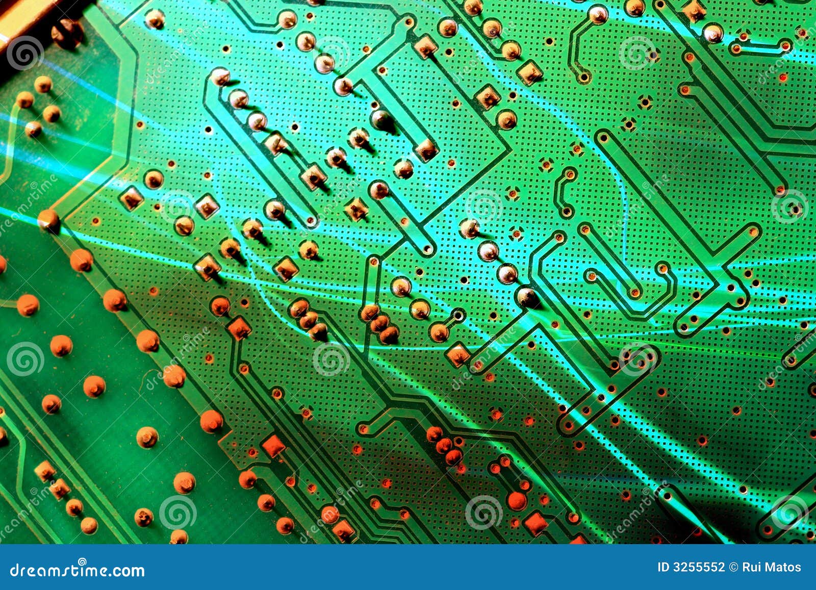 Circuit board stock photo. Image of circuitry, circuits - 3255552