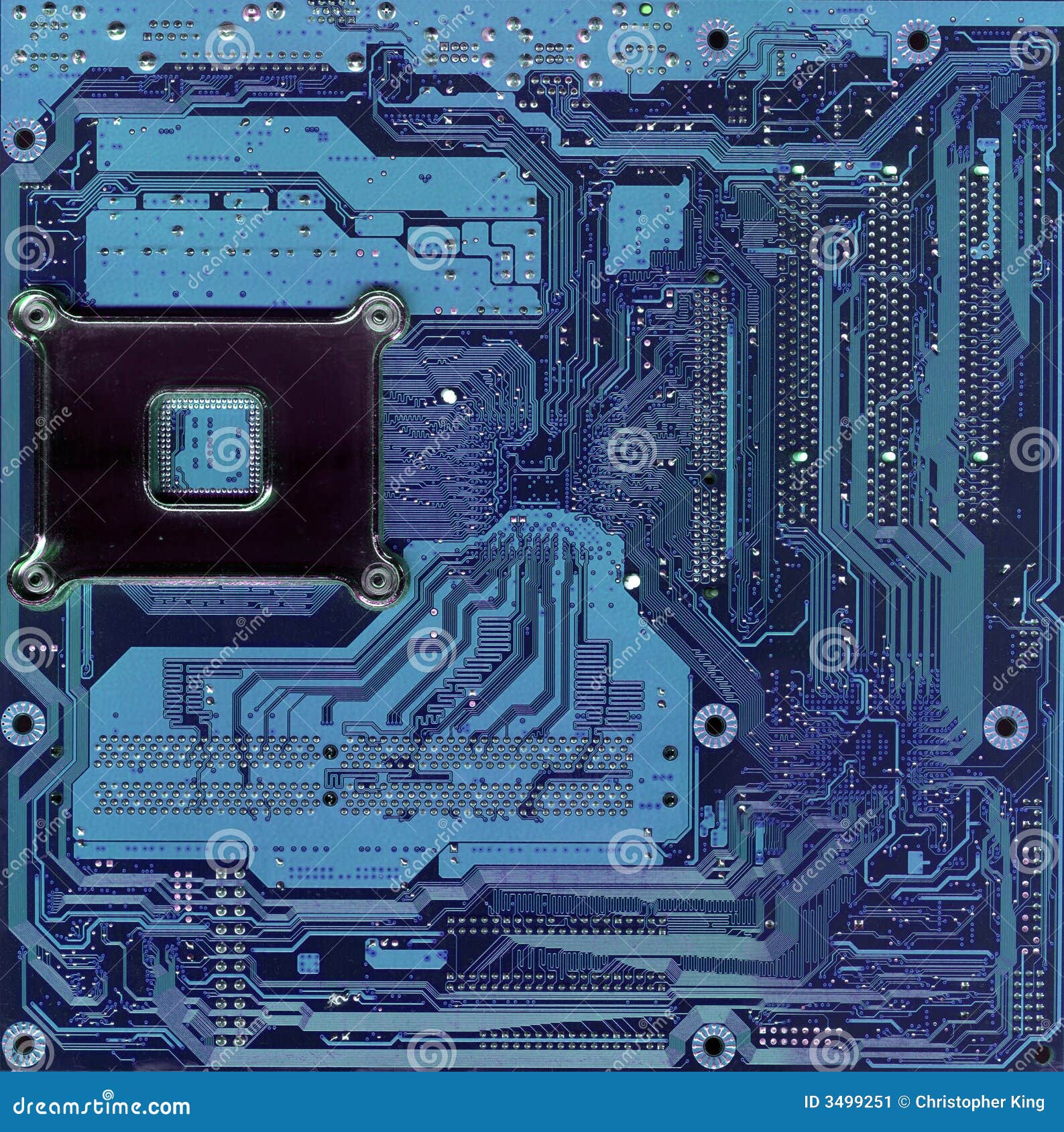Circuit Board stock image. Image of systems, connections - 3499251