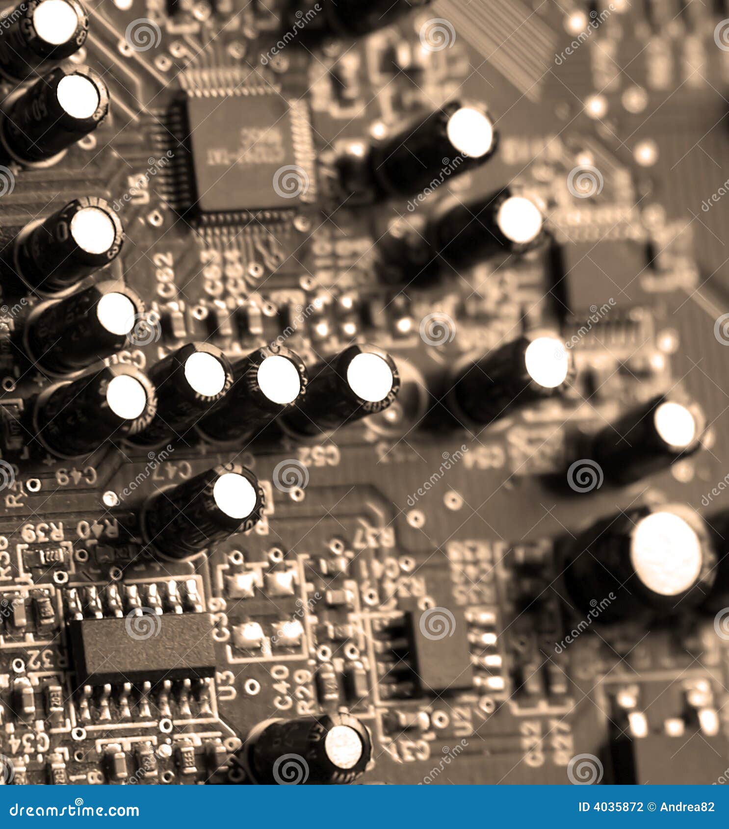 Circuit Board stock photo. Image of line, design, circuitry - 4035872