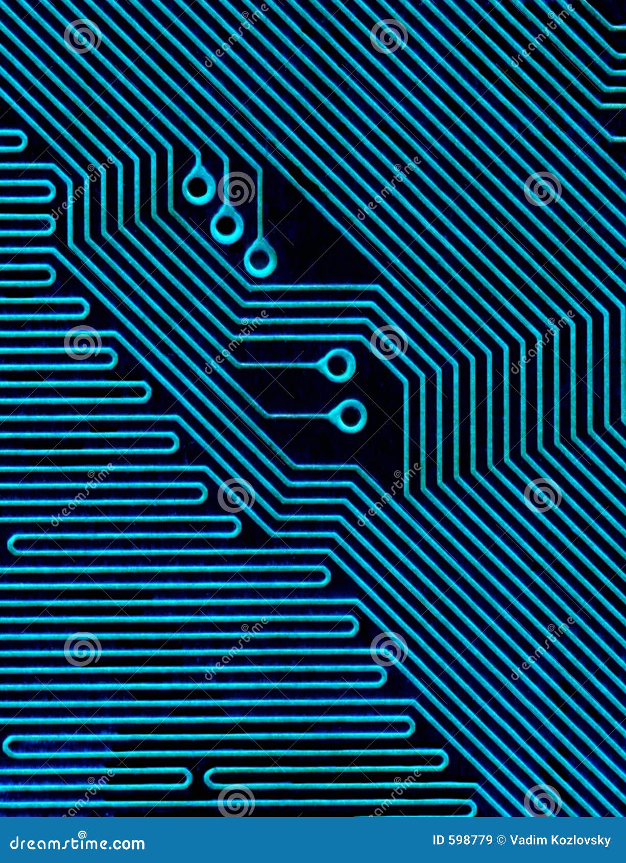Circuit board stock image. Image of electrical, board, detail - 598779