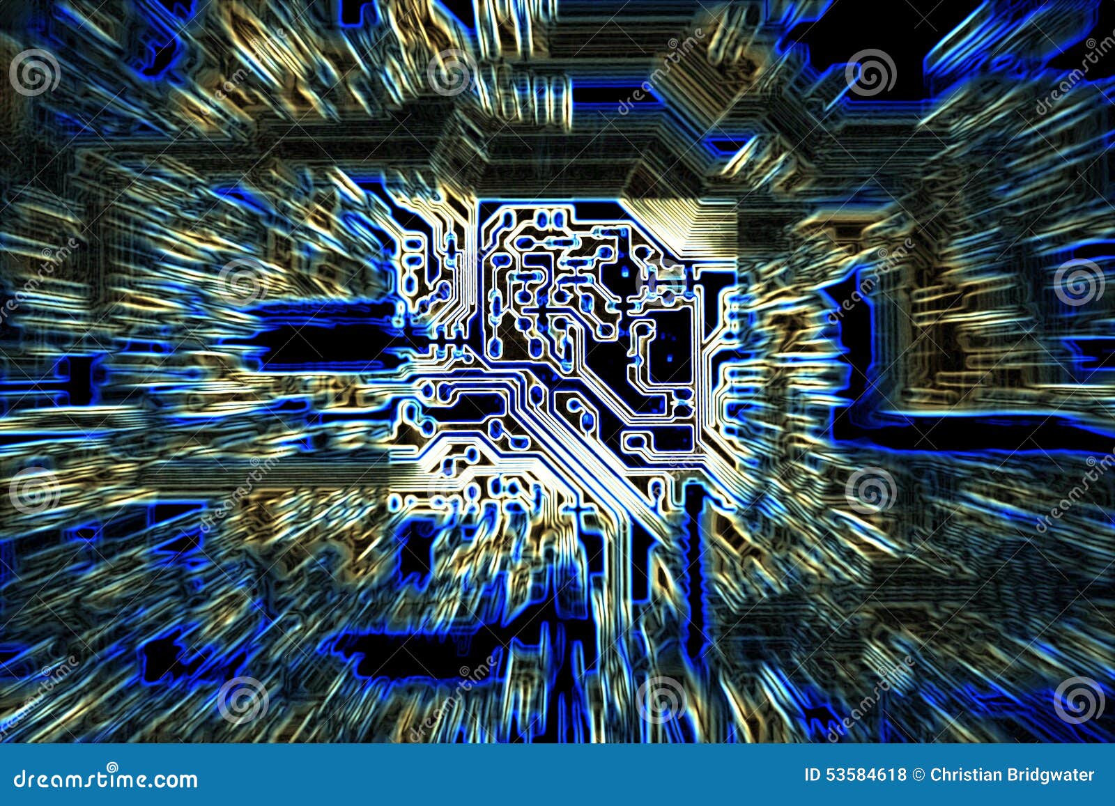 Circuit board abstract 6 stock photo. Image of silicon - 53584618