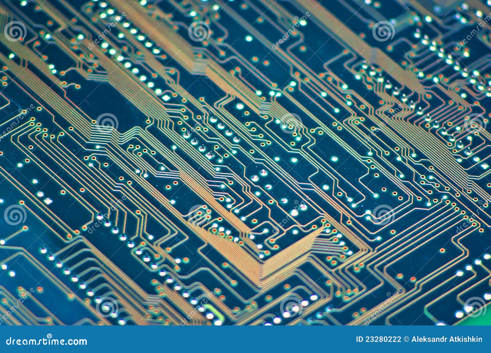 Circuit board back side stock photo. Image of generated - 23280222
