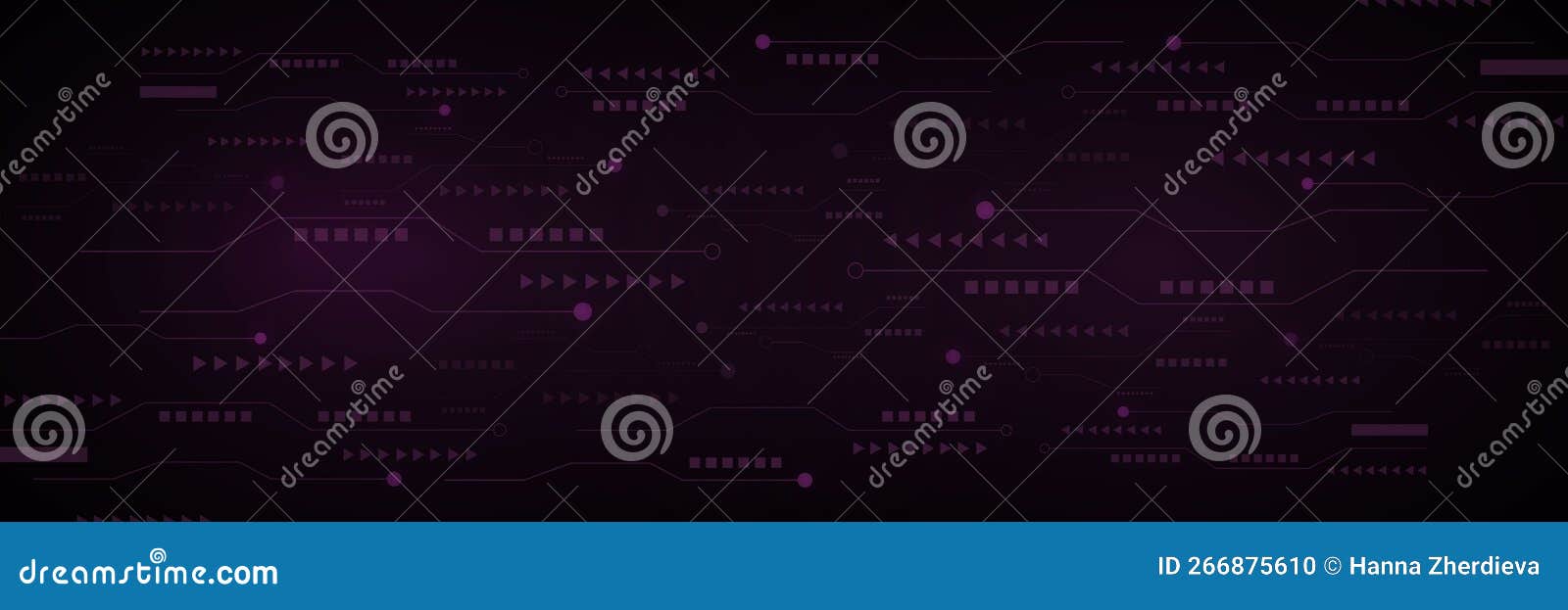 Circuit Board Background. Digital Technology Backdrop. Technological ...