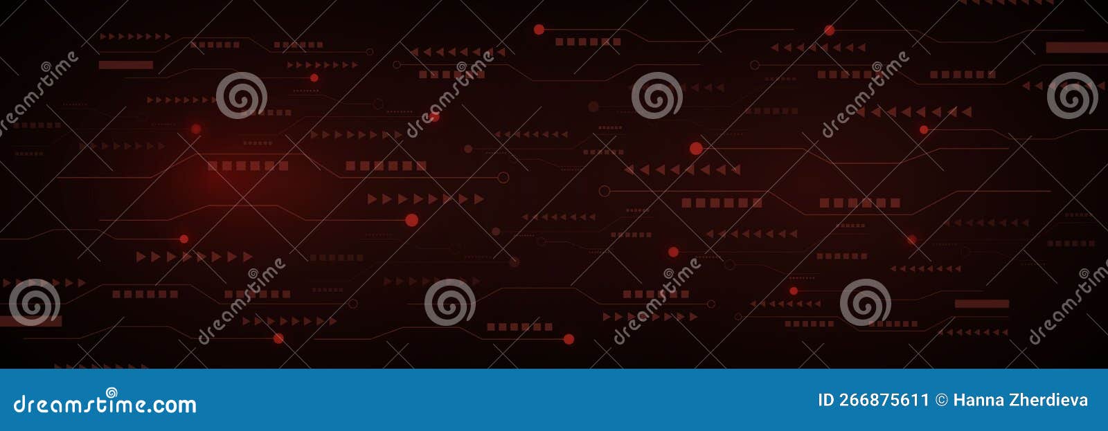 Circuit Board Background. Digital Technology Backdrop. Technological ...