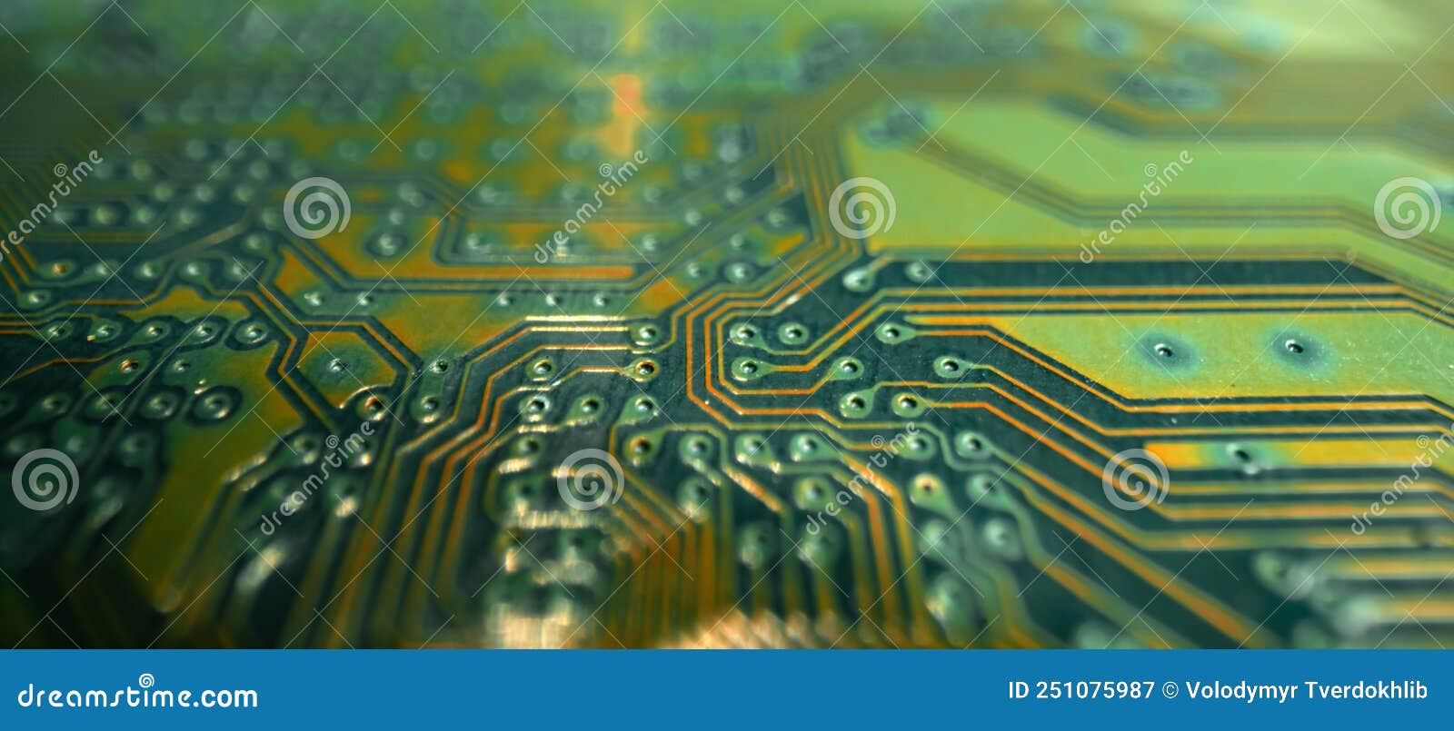 Circuit Board Background. Electronic Circuit Board Texture. Computer ...