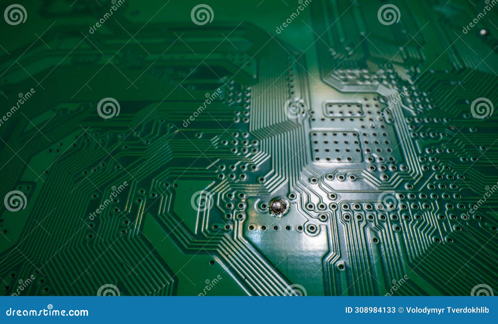 Circuit Board Background. Electronic Circuit Board Texture. Computer ...