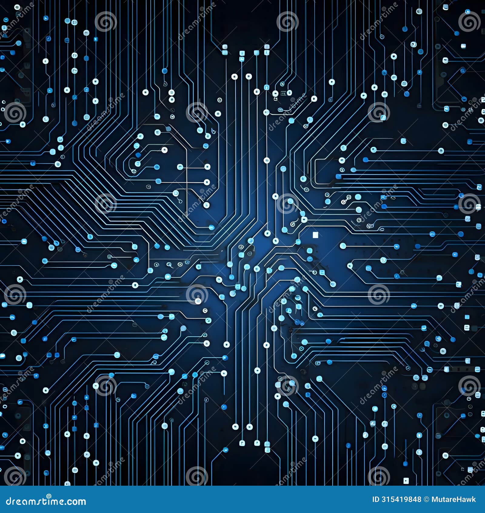 Set Of Banners With Processor Chip, Cogwheels, Earth Globe Cartoon ...