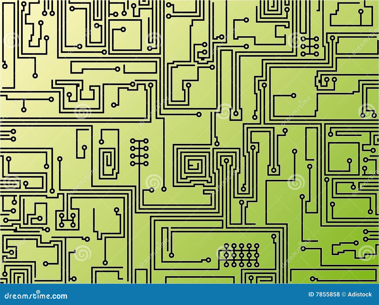 6 Circuit Labyrinth Stock Photography | CartoonDealer.com #3219152