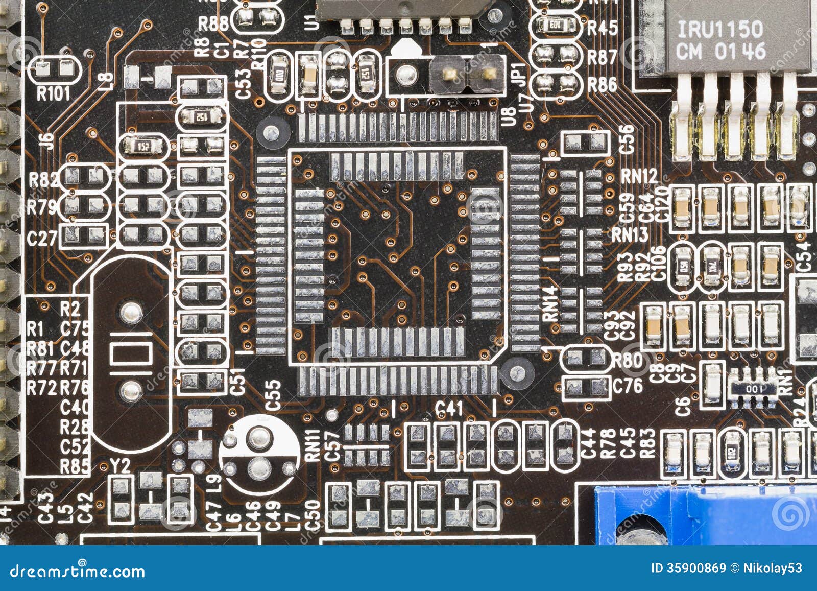 Circuit board stock image. Image of design, digital, chip - 35900869