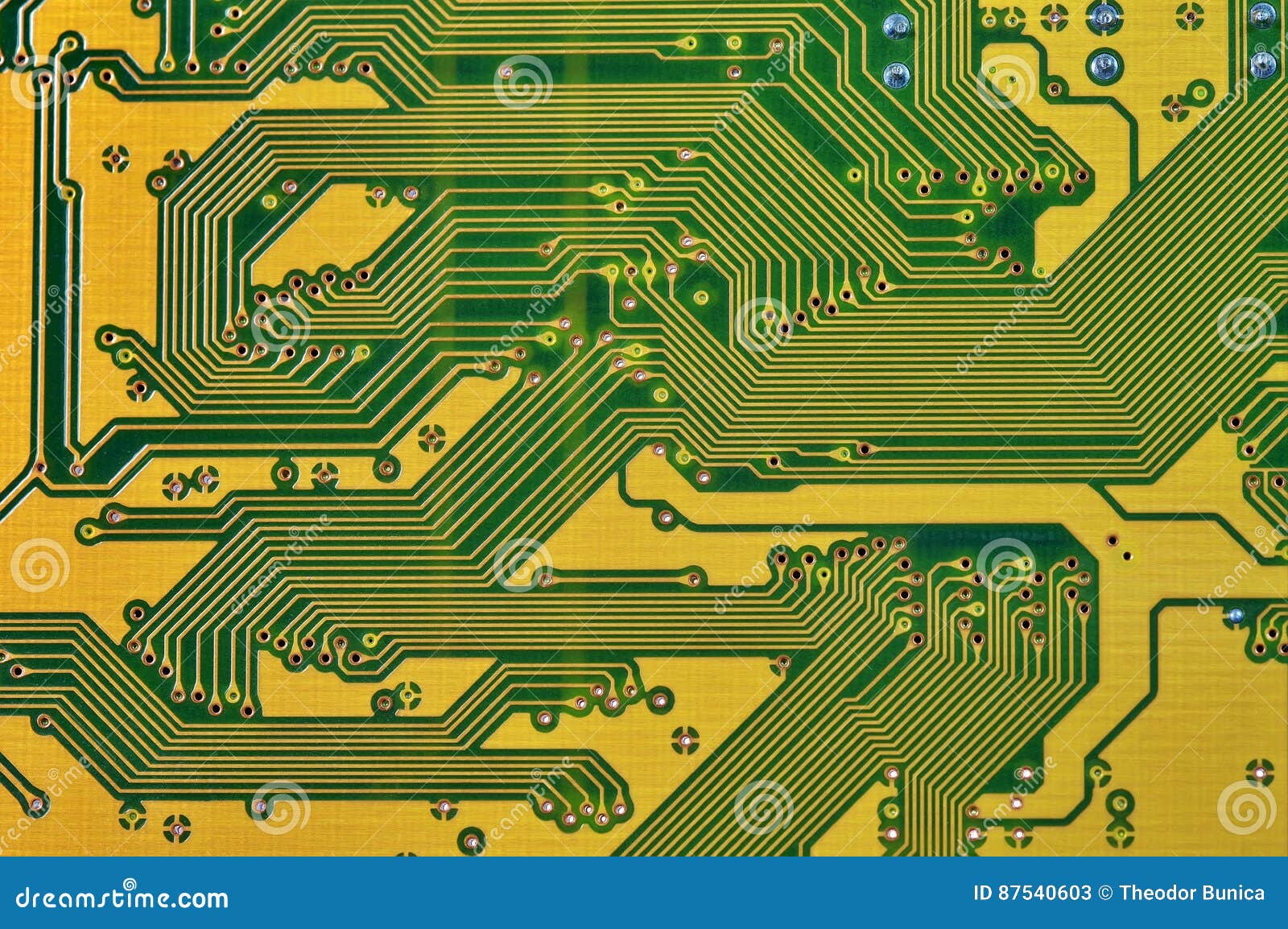 Background with Circuit Board. Abstract Background Stock Image - Image ...