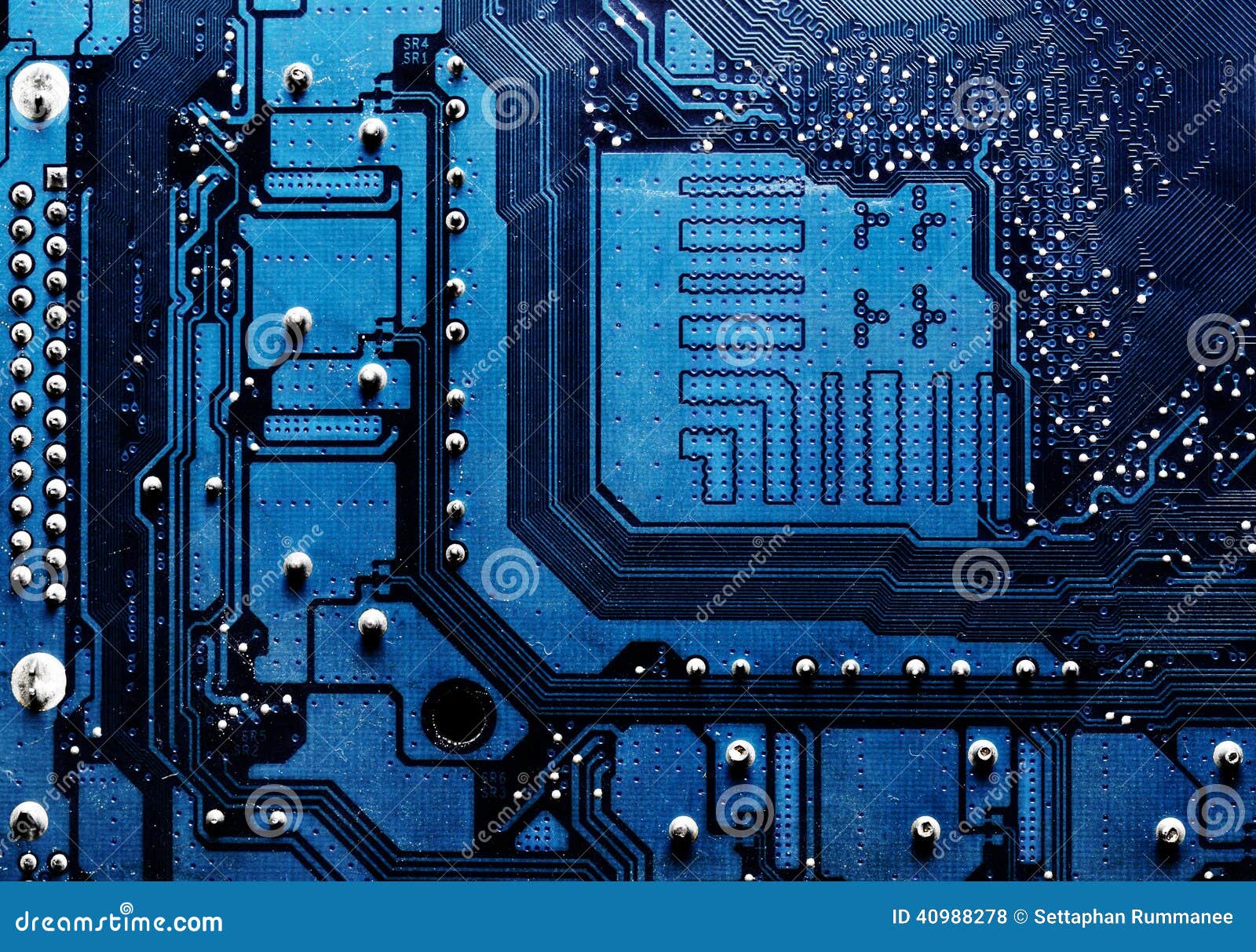 Circuit Board Computer Background Stock Photo - Image of information ...