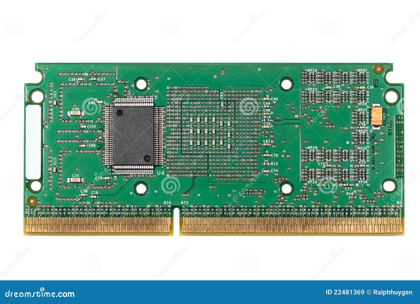 Circuit board CPU stock image. Image of electric, computer - 22481369