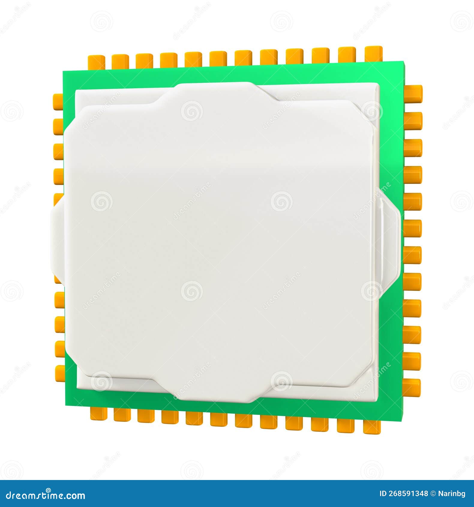 Circuit Board 3d Icon Transparent Illustration Stock Photo ...