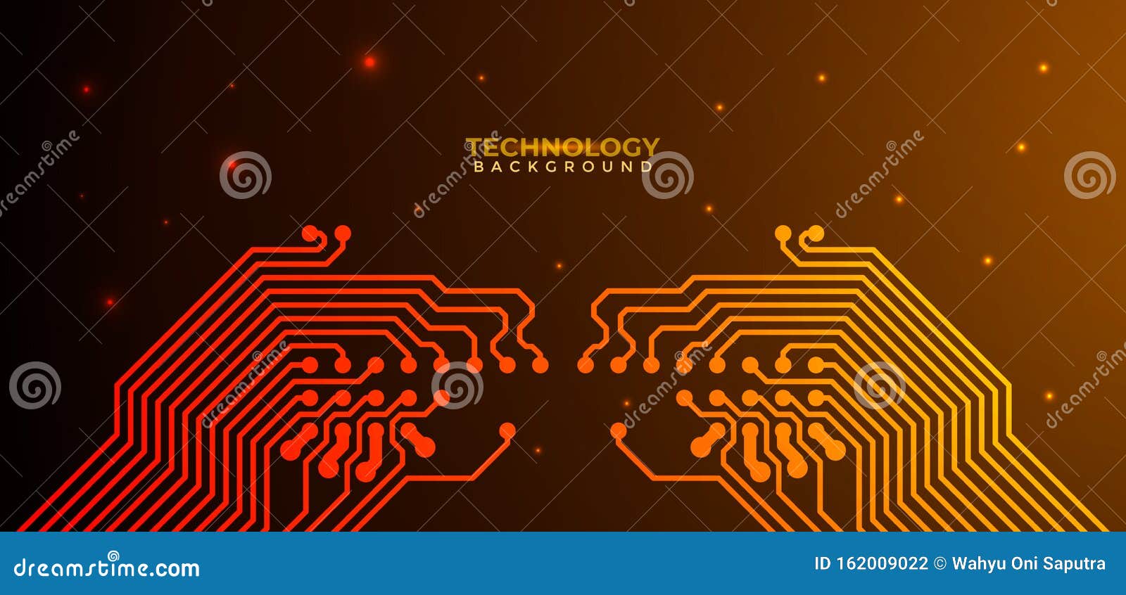 Circuit Board Design Background. Vector Illustration Eps 10 Stock ...