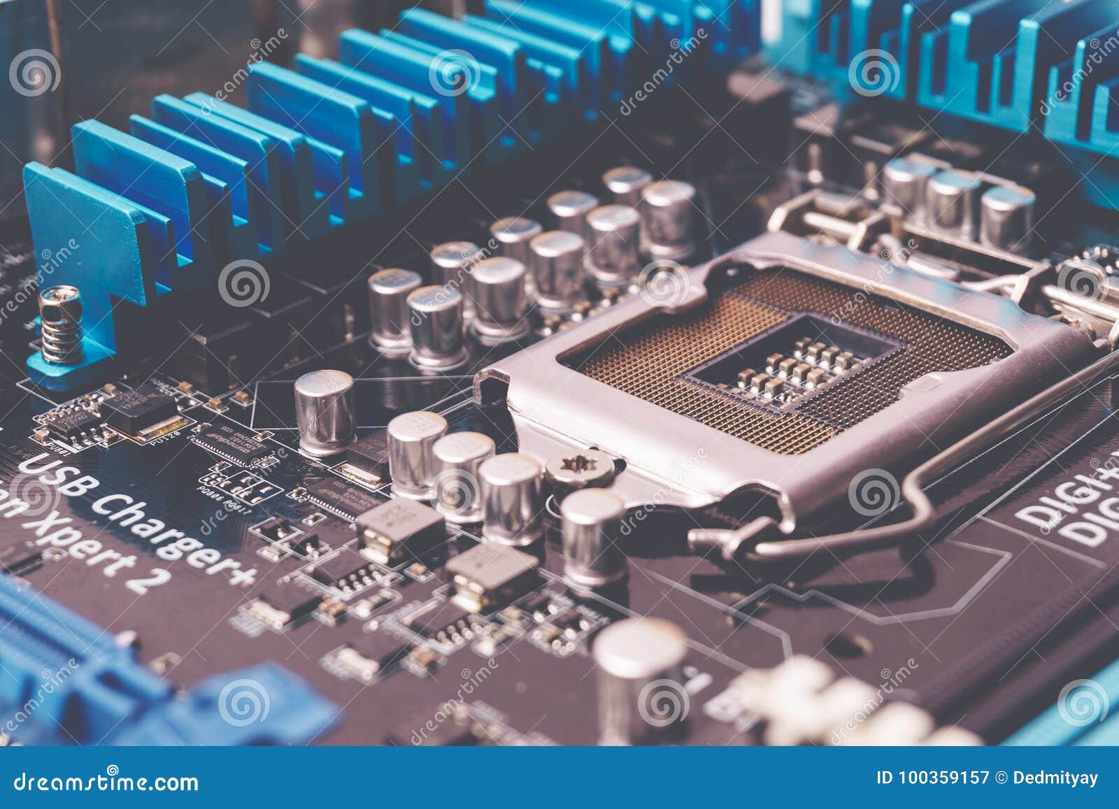 Circuit Board. Electronic Computer Hardware Technology Stock Image ... Circuit Board. Electronic Computer Hardware Technology Stock Image ...