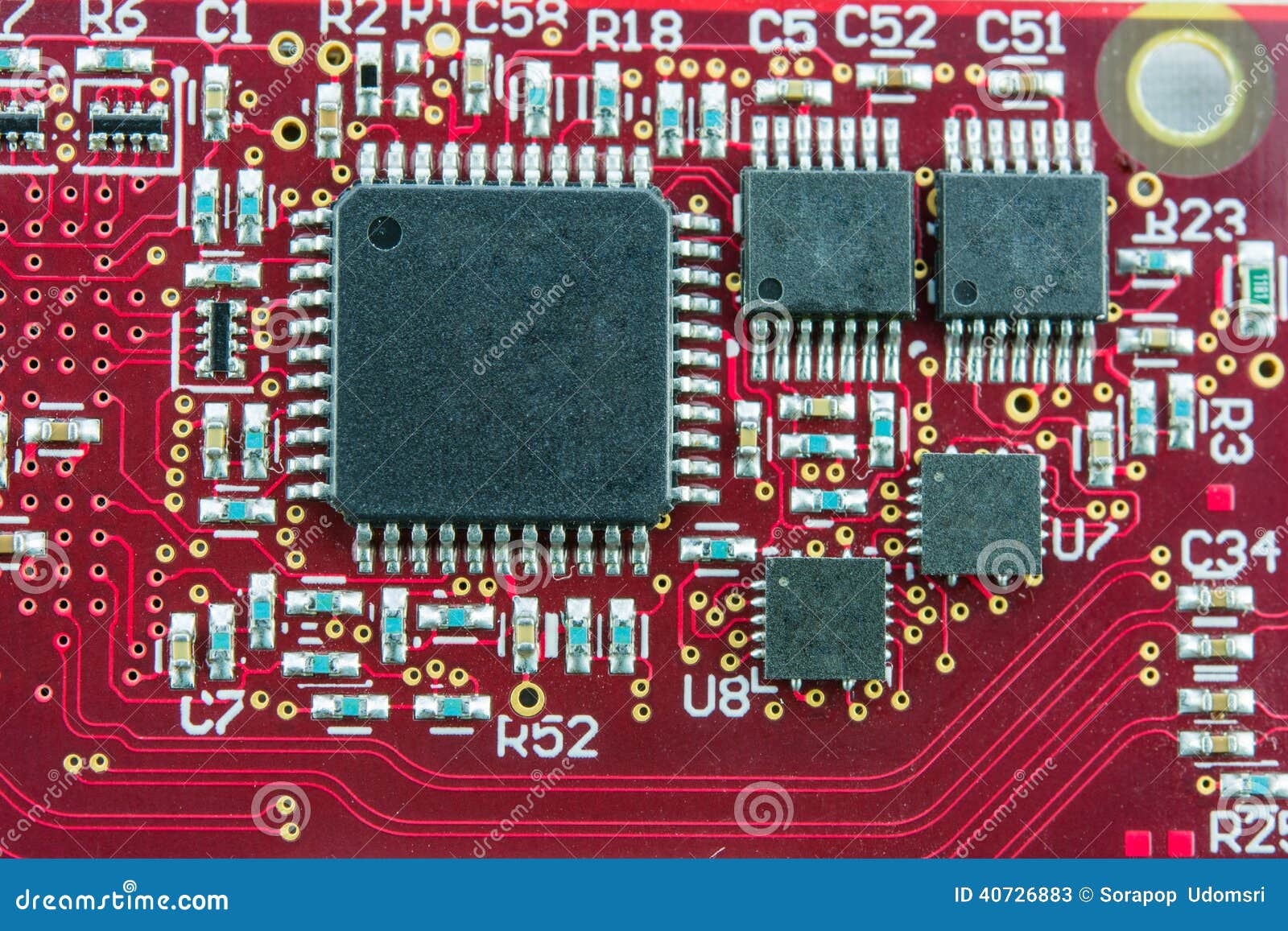 Circuit Board Electronics stock image. Image of engineering - 40726883