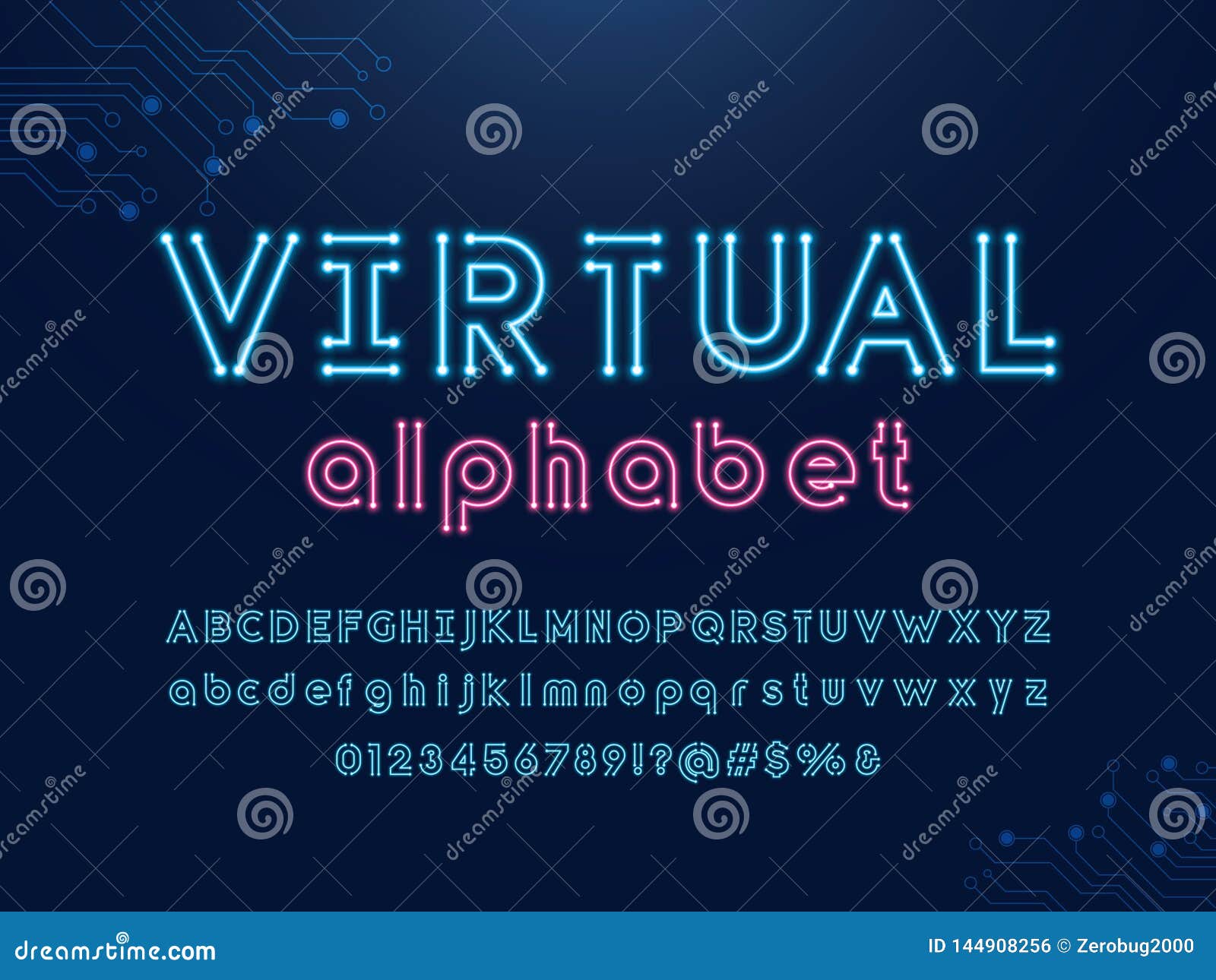 Circuit board font stock vector. Illustration of symbol - 144908256 Circuit board font stock vector. Illustration of symbol - 144908256