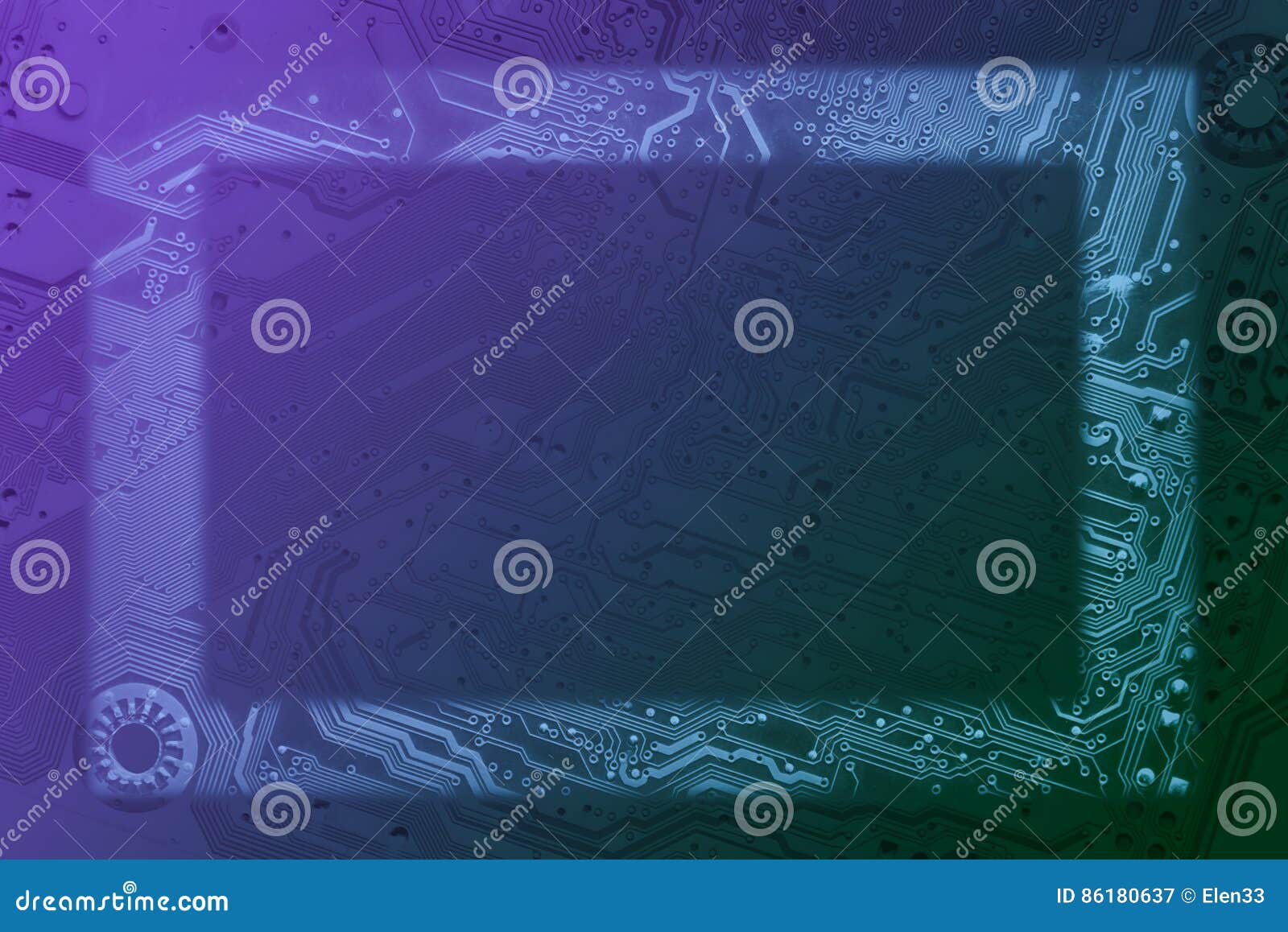 Circuit board frame stock image. Image of ideas, chip - 86180637