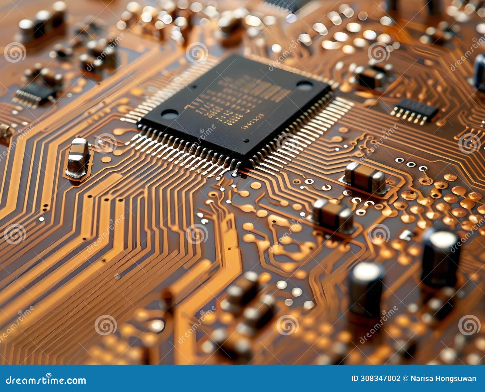 Circuit Board Hi Tech Background. Macro Shot of Electronic Circuit ... Circuit Board Hi Tech Background. Macro Shot of Electronic Circuit ...