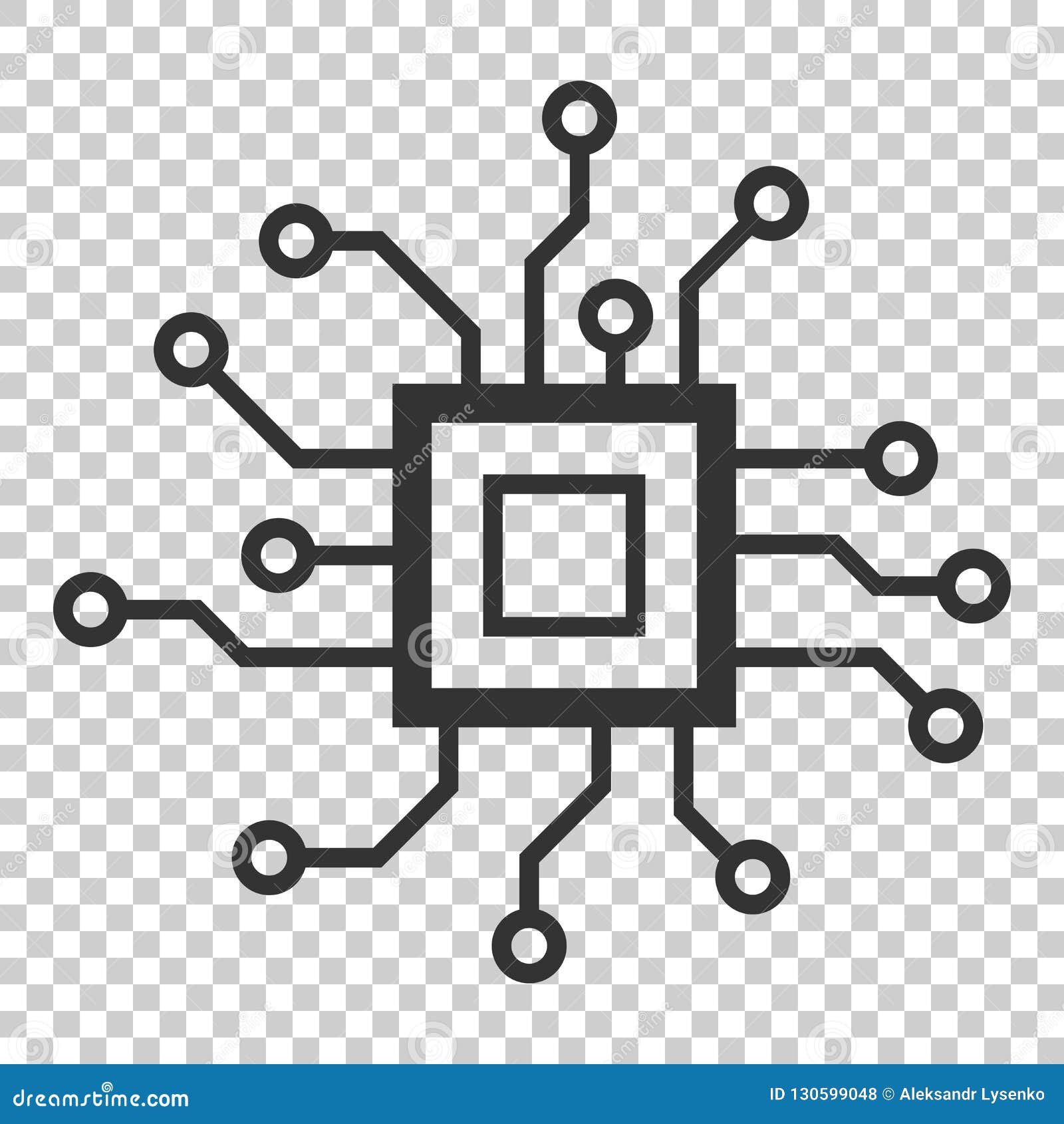 Technology Microchip, Blue Circuit Board, Digital Arrow Movement ...