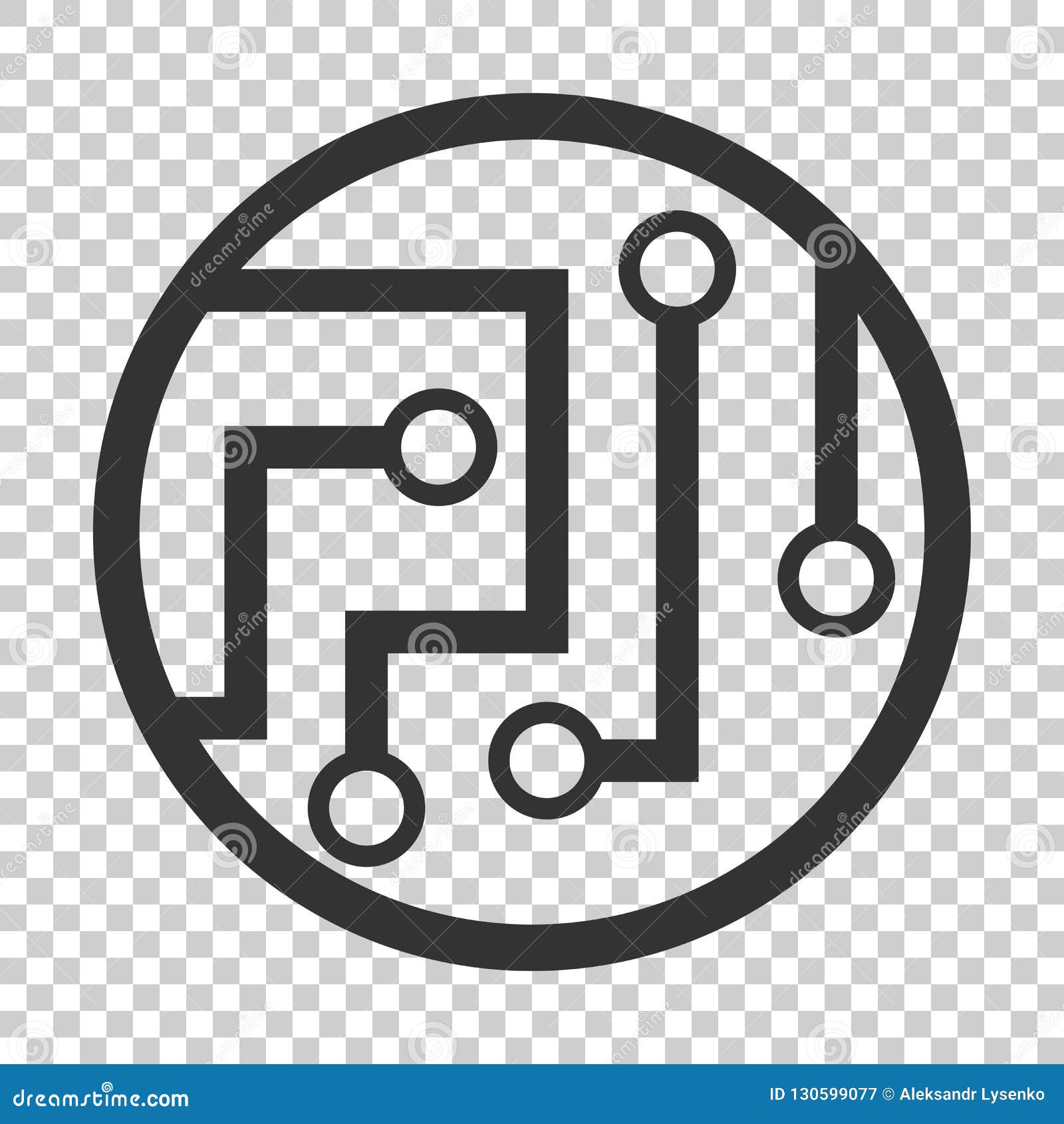 Circuit Board Icon in Flat Style. Technology Microchip Vector Il Stock ... Circuit Board Icon in Flat Style. Technology Microchip Vector Il Stock ...