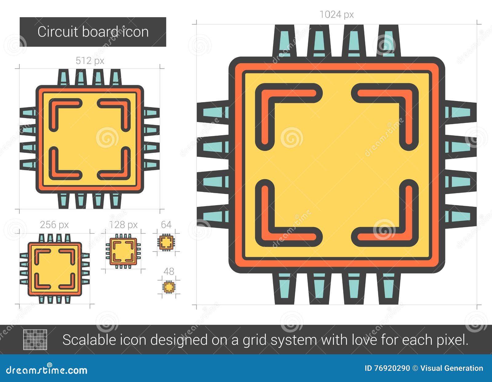 Microelectronics Infographic Chart Design Template Cartoon Vector ...