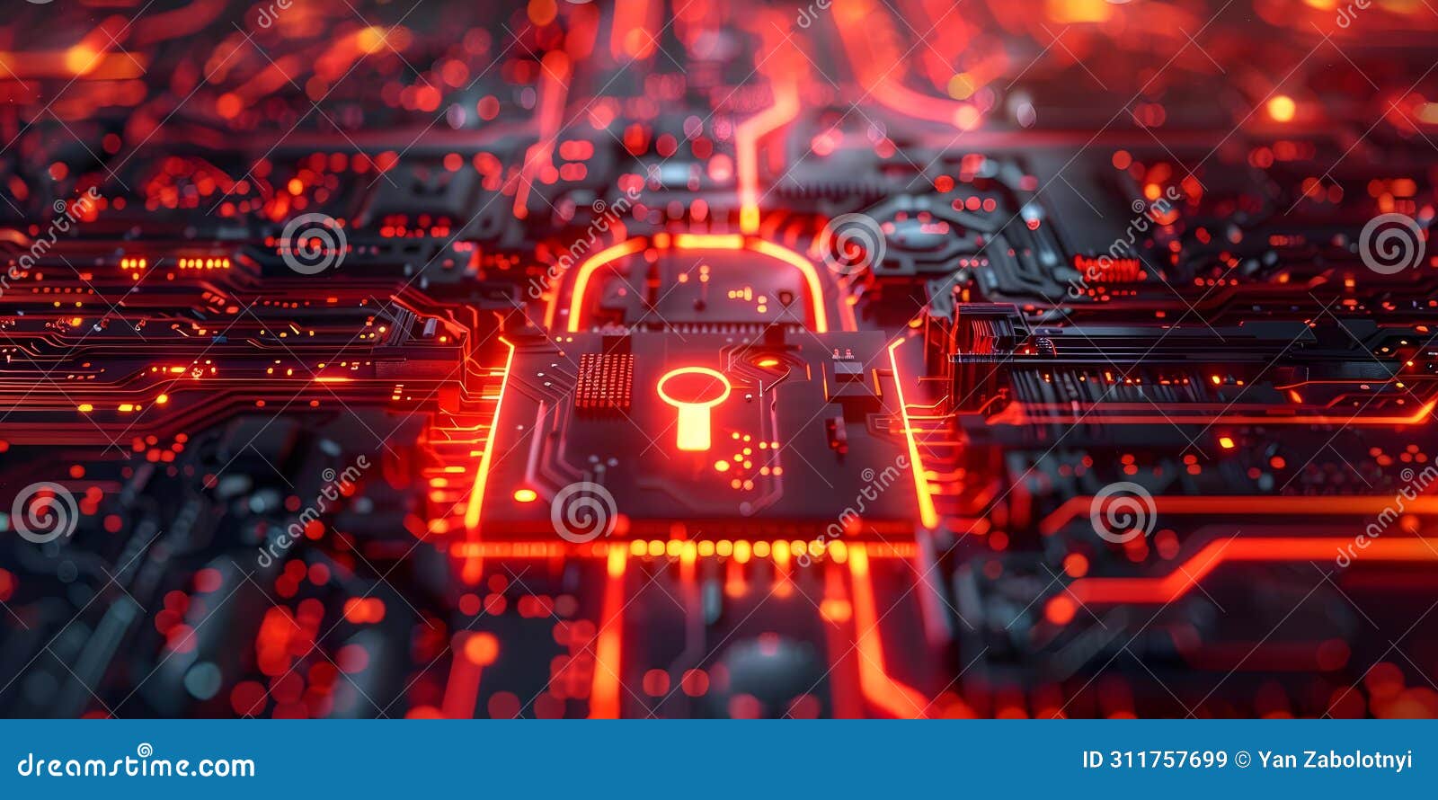 Circuit Board Lock: a Concept for Cybersecurity Protection. Concept ...