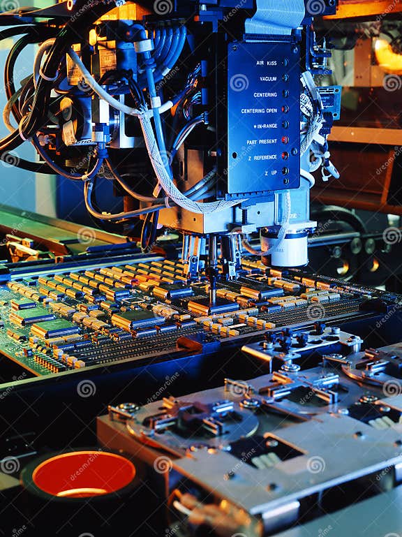 Circuit Board machine stock photo. Image of digital, computer - 2162448